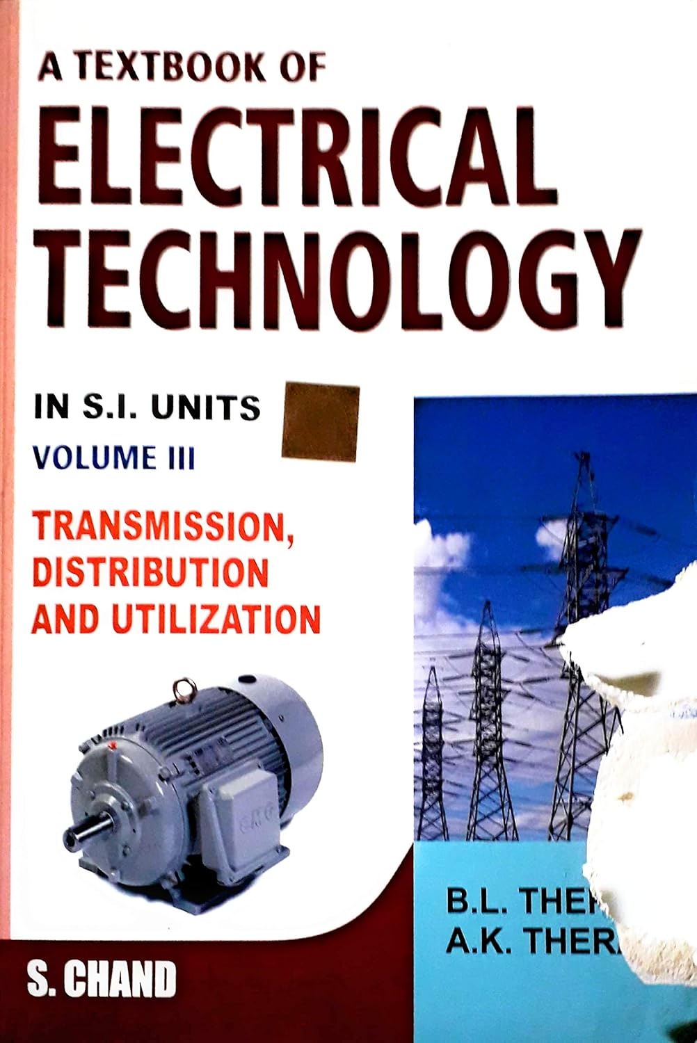 Text Book of Electrical Technology: Tranmission Distribution and ...