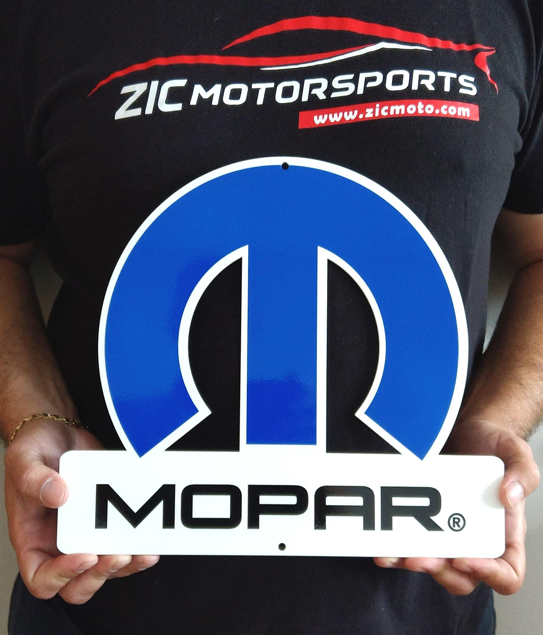 Amazon.com: Fiat Genuine Accessories 82212881 'Mopar' Logo Fender Badge ...