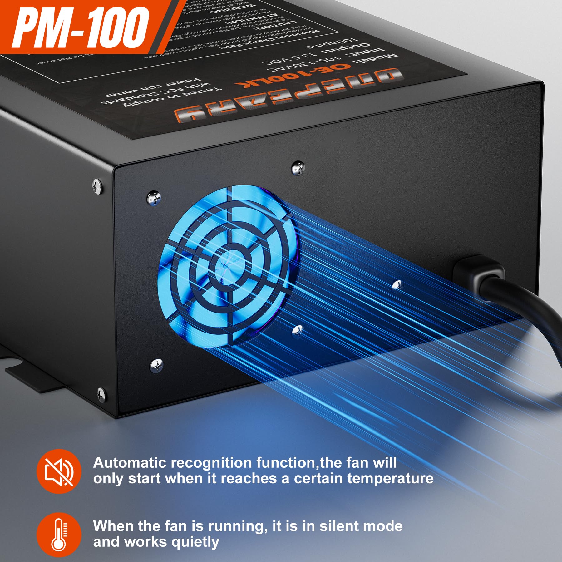 Snapklik.com : PM4 100 Amp RV Power Converter - Power Converter