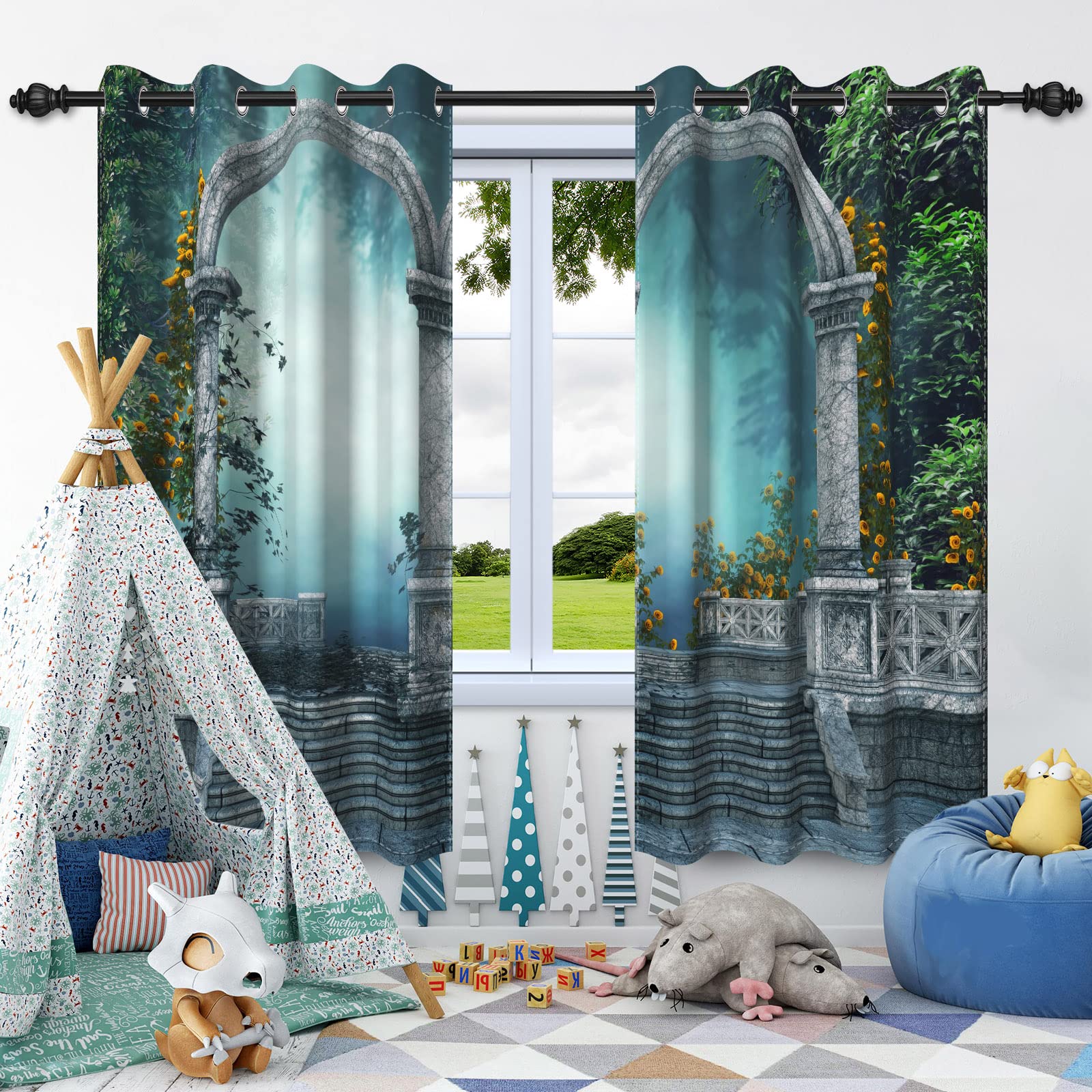 Medieval Curtains Amazon.com: Medieval Curtains