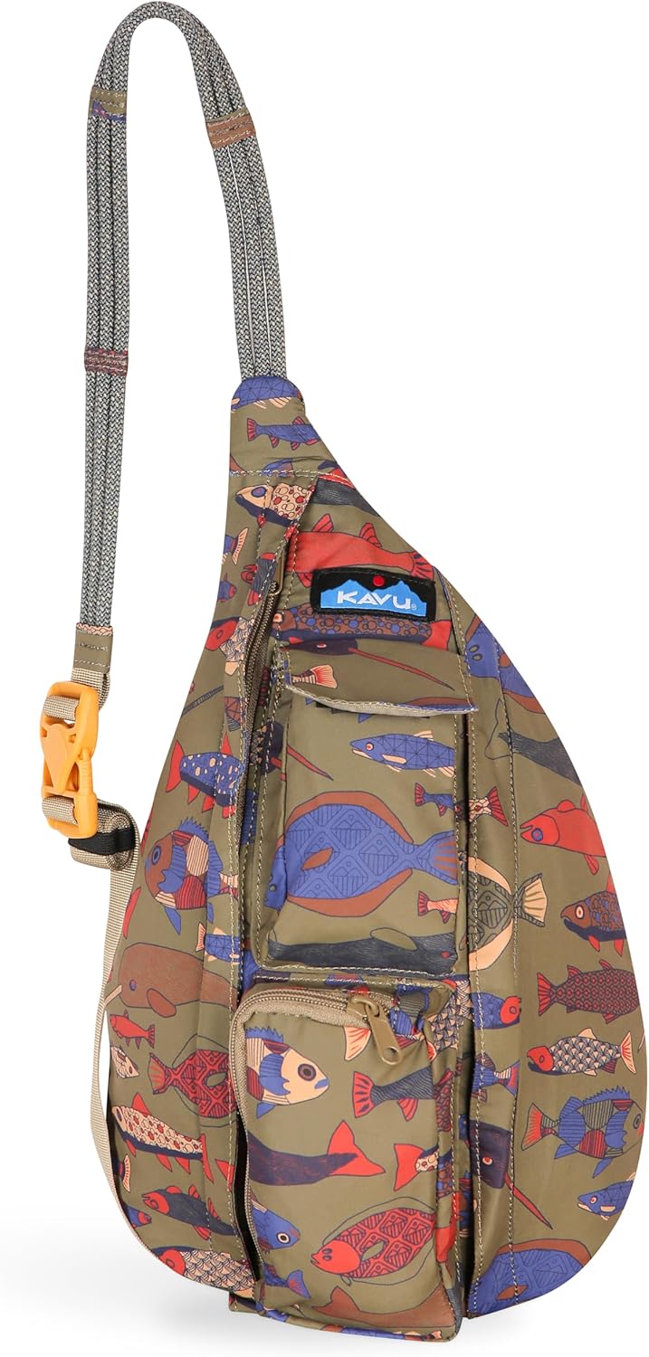 Amazon.com: KAVU Mini Slingback Pack with Adjustable Rope Shoulder ...