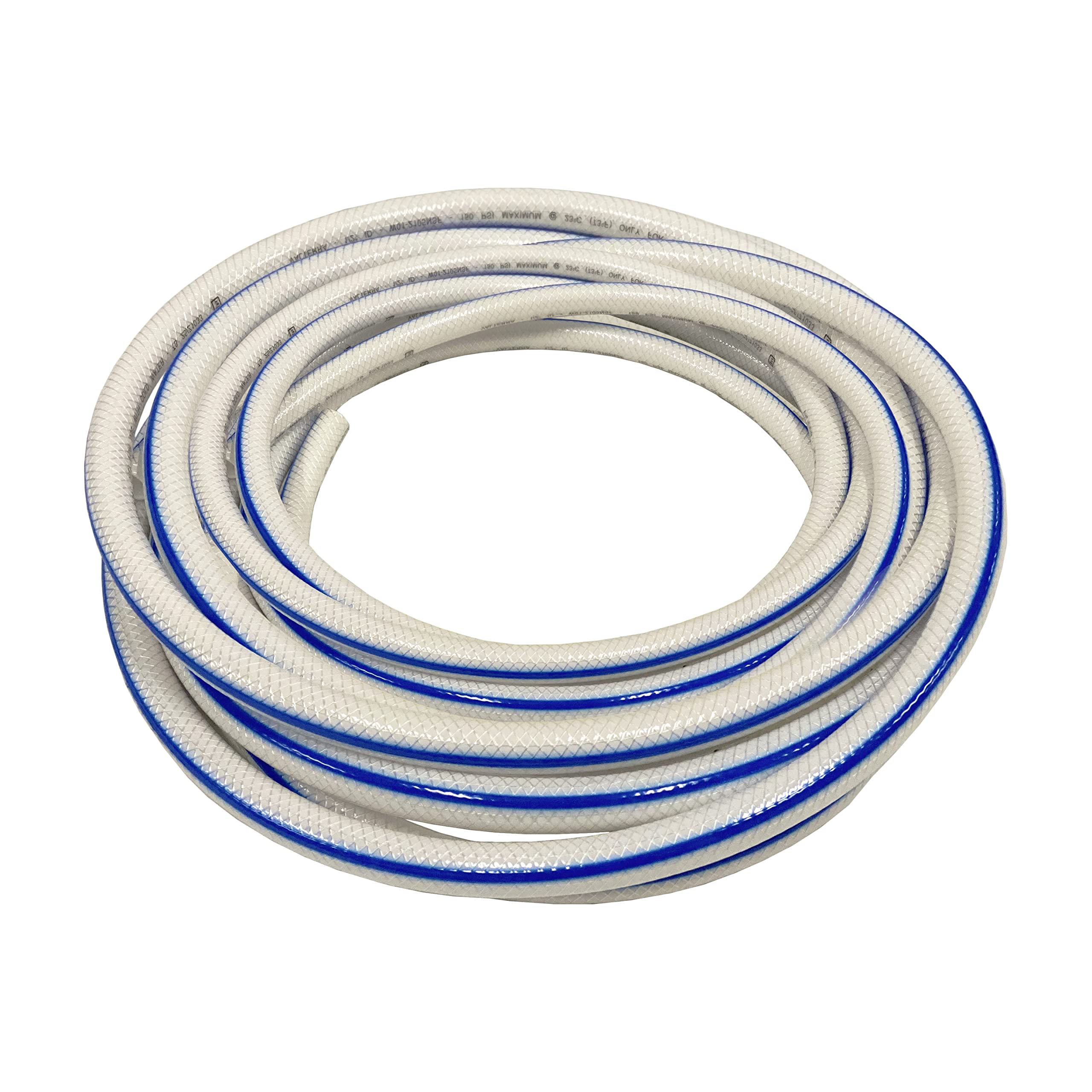 Amazon.com: 1/2" Heavy Duty Braided PVC Tubing Reinforced Hose, Non ...