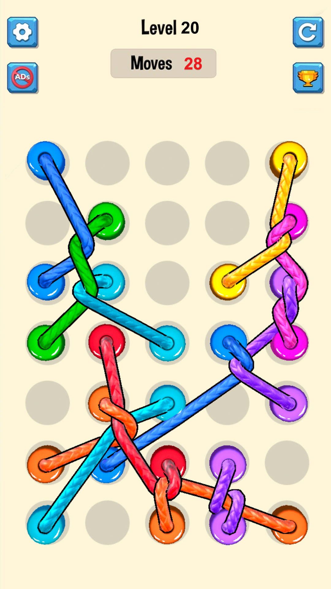Twisted Rope 3D, Tangle Rope 3D: Sorting Puzzle, Tangled Line 3D: Knot Twisted, Twisted Rope ...