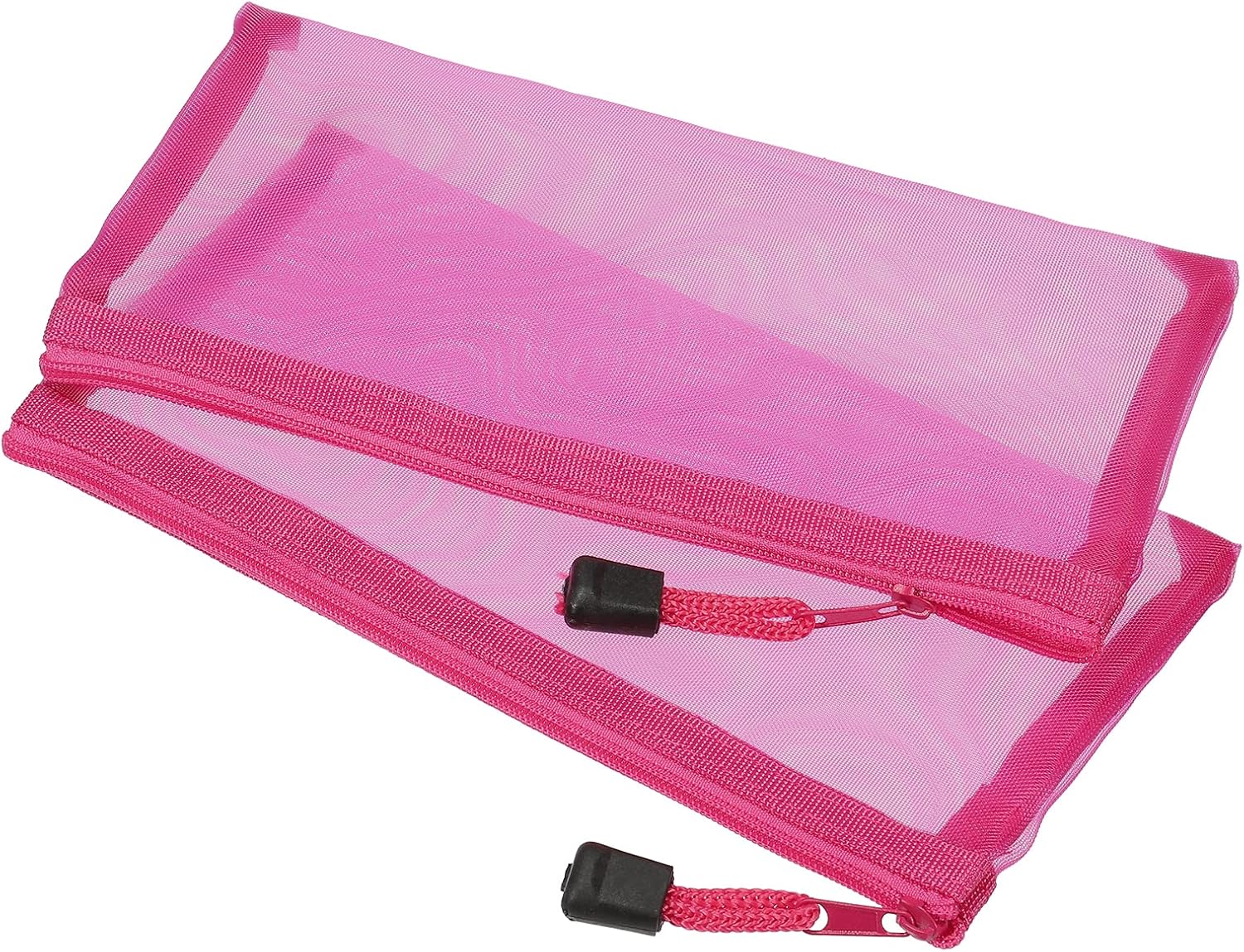 Amazon.com: MECCANIXITY Mesh Zipper Bags, A6 Nylon Zip Pouch Pencil ...