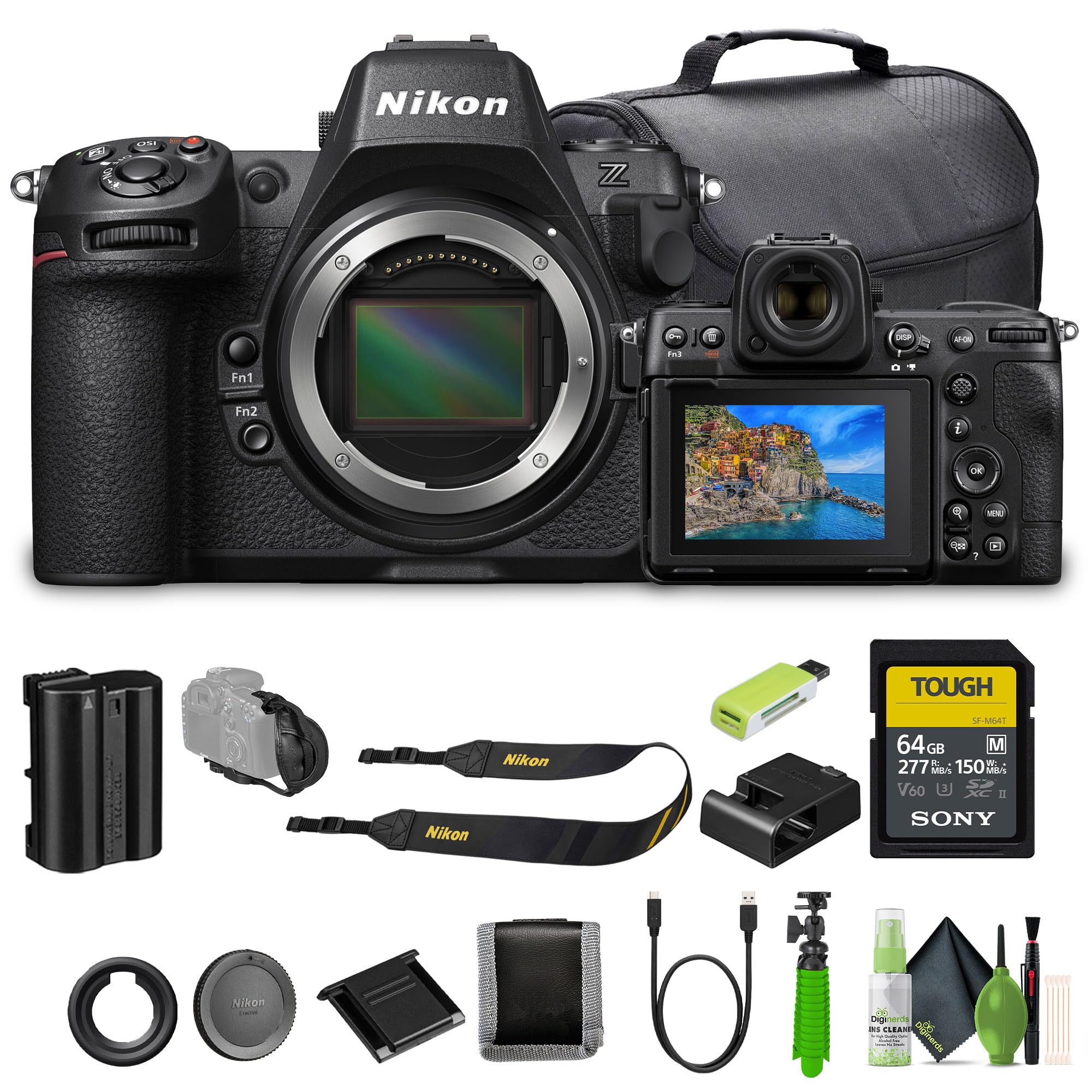 Amazon.com: Nikon Z8 Professional Full Frame Mirrorless 8K Video ...
