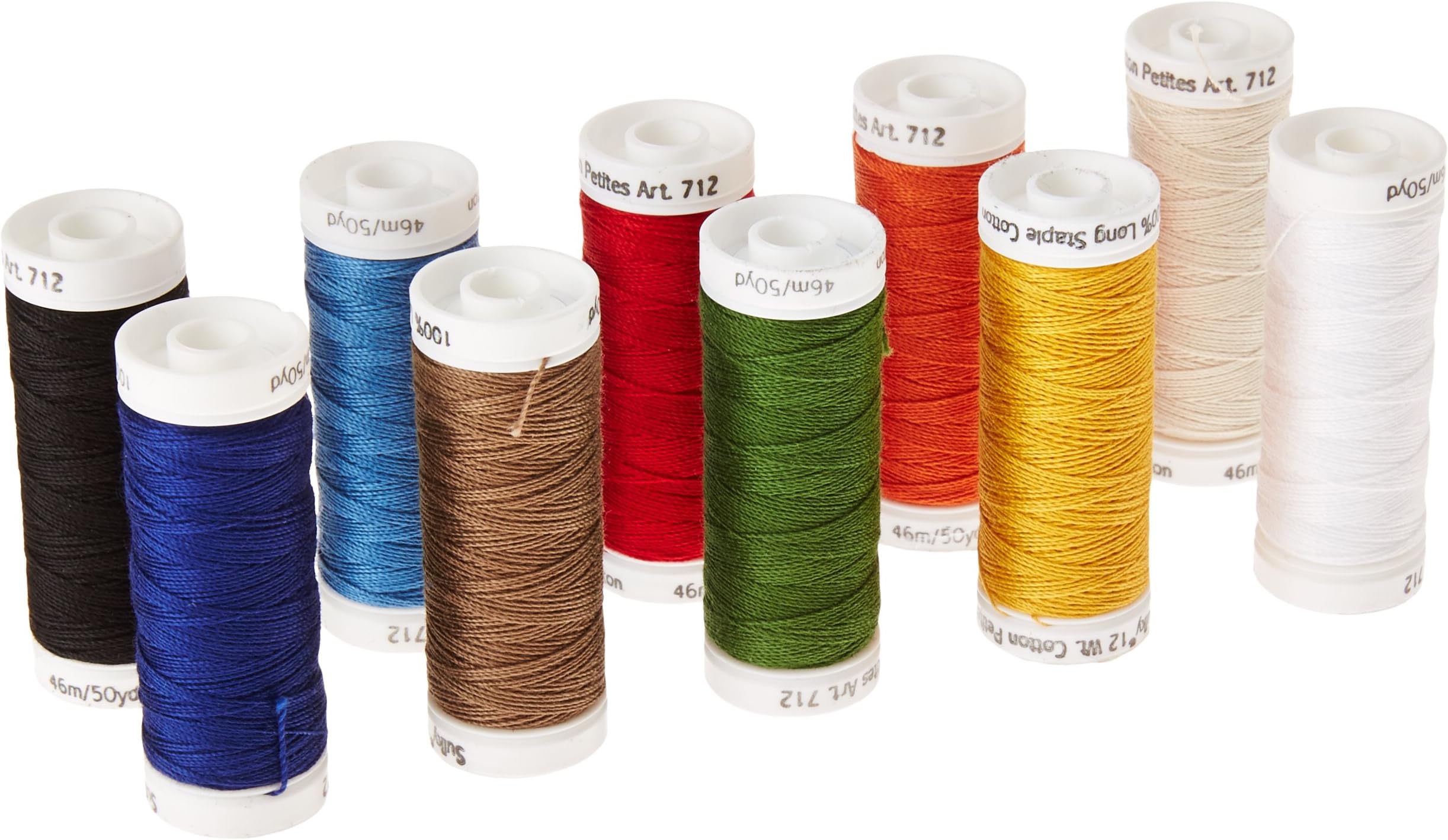 Amazon.com: Sulky Sulky Cotton Petites Slimline Dream Assortment, Size 12