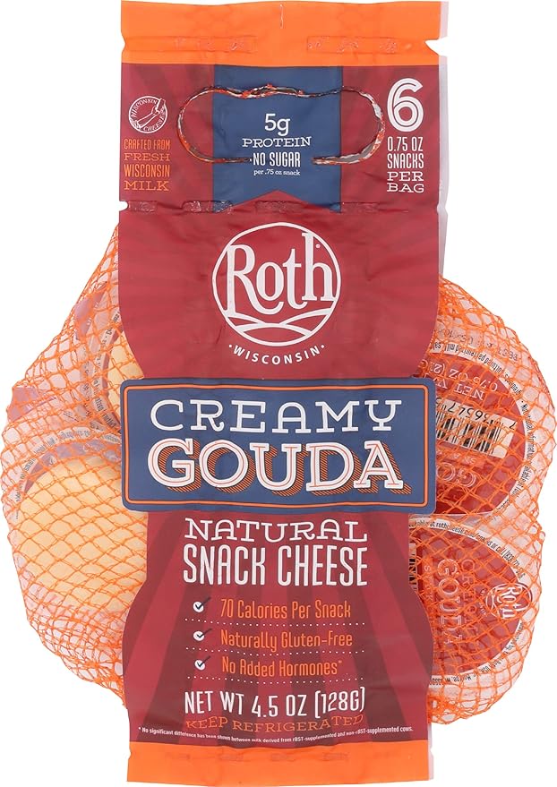 Amazon.com: Roth Creamy Gouda Snack Cheese, 4.5 oz : Everything Else