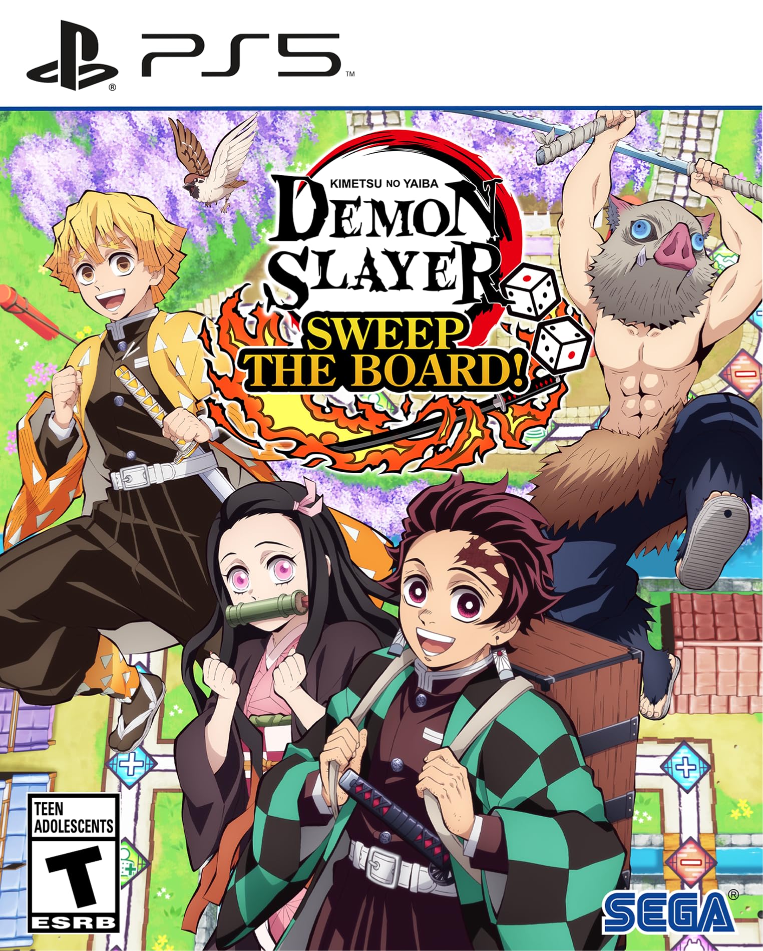 Demon Slayer -Kimetsu no Yaiba- Sweep the Board! - PlayStation 5 ...