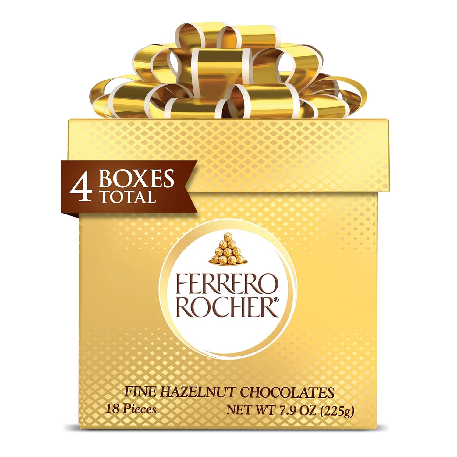 Amazon.com : Ferrero Rocher Holiday Gift Boxes, Premium Gourmet Milk ...