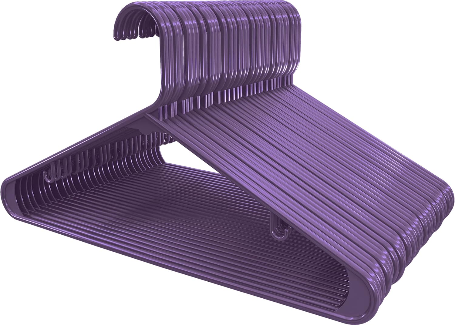 Amazon.com: Utopia Home Plastic Hangers 50 Pack - Clothes Hanger with ...