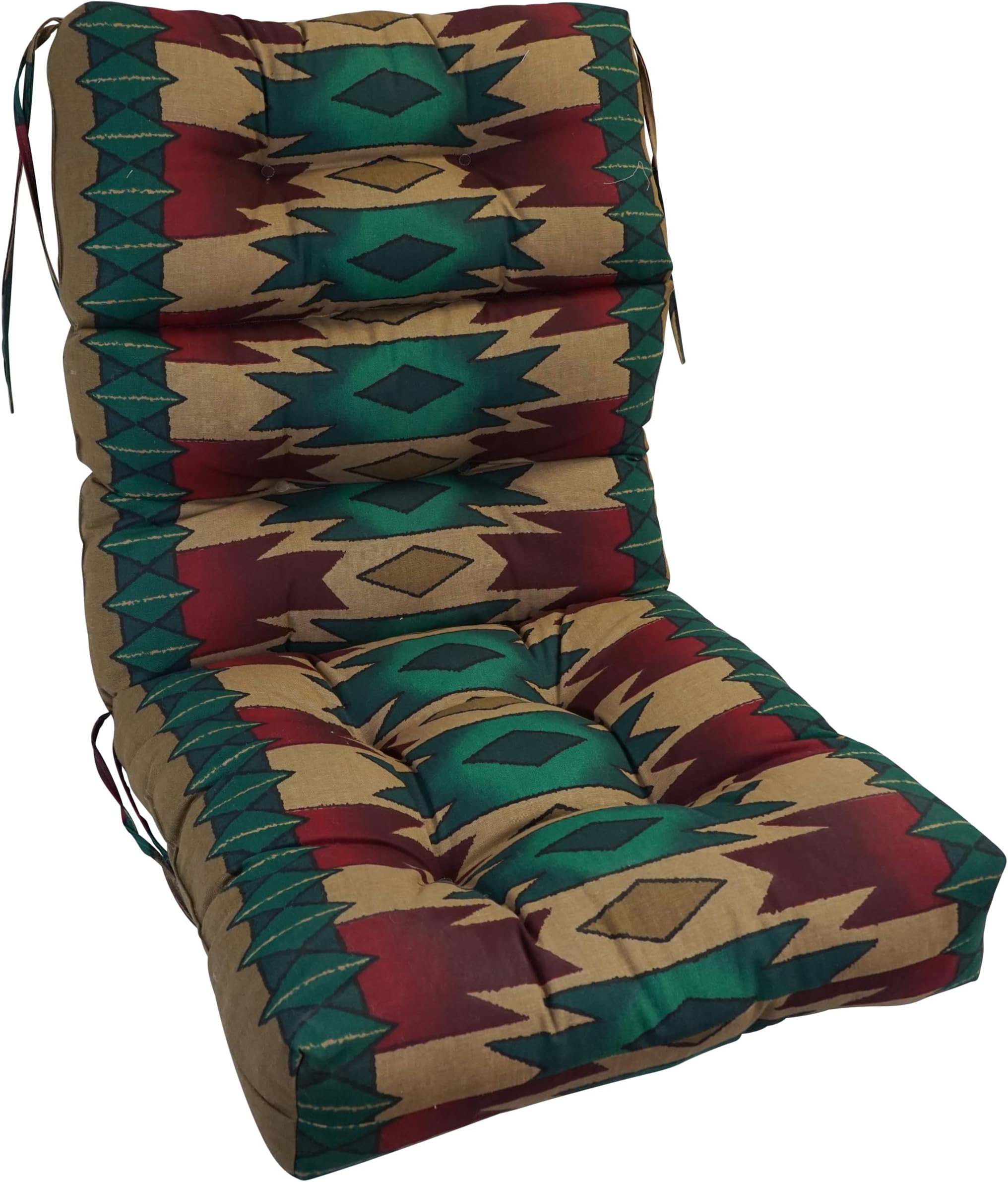 Amazon.com: Barnett Home Decor Southwest Sedona Kitchen Chair Pad ...