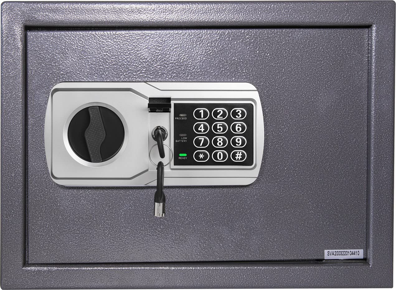 AM Digital Locker Home Lock Safe With Keypad Safety For Business & Home ...