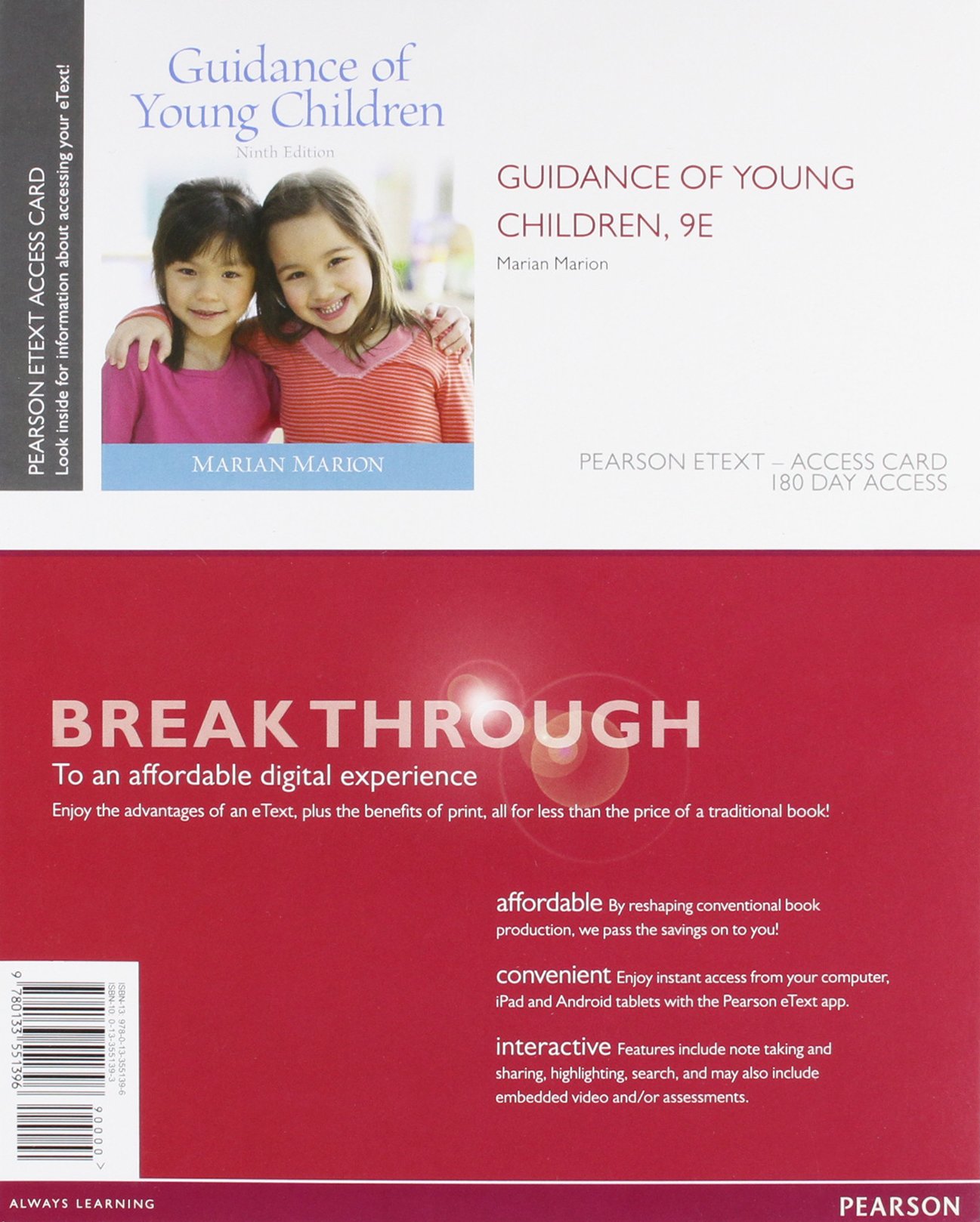 Guidance of Young Children, Enhanced Pearson eText - Access Card ...