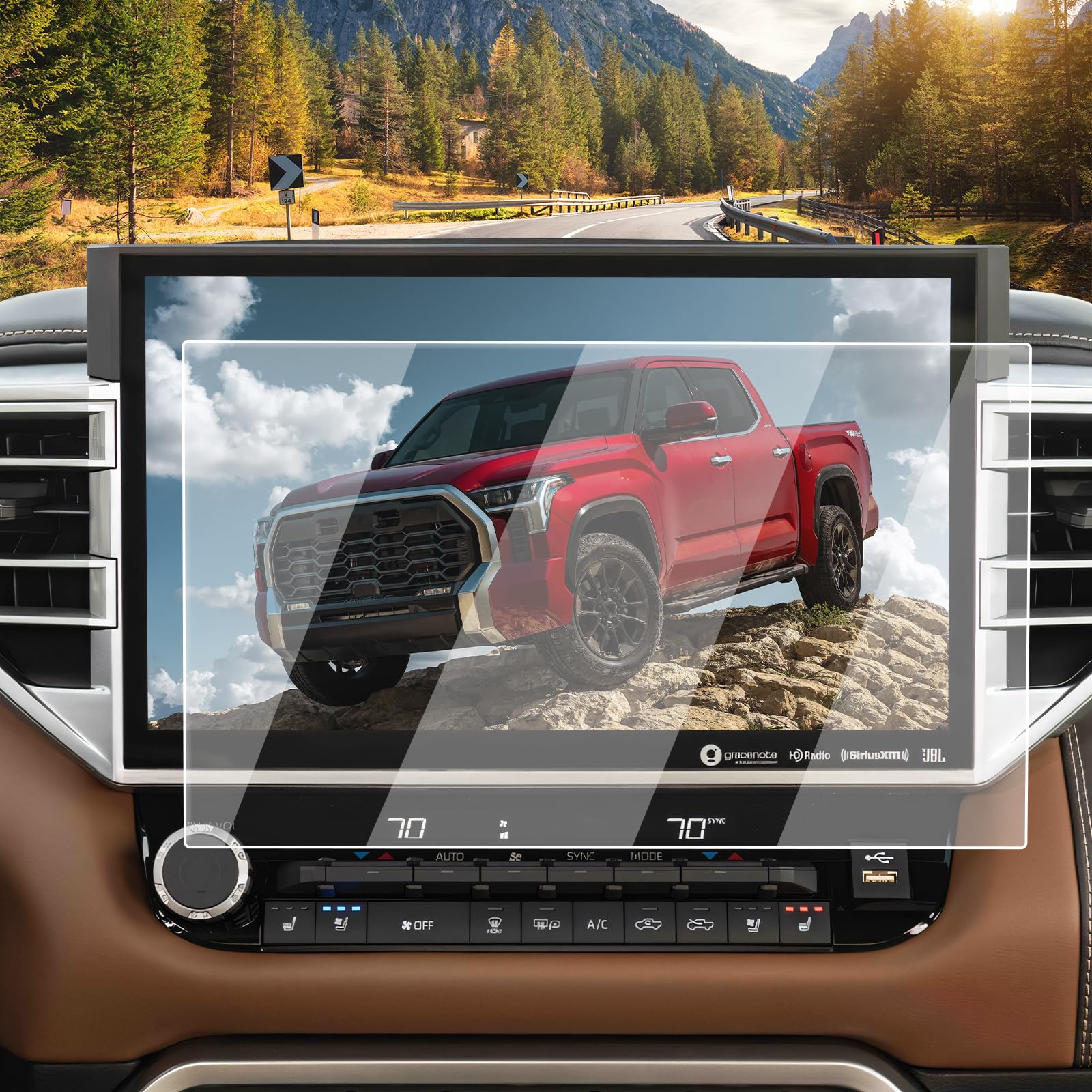 Amazon.com: Screen Protector for 2022-2025 Toyota Tundra(Limited ...