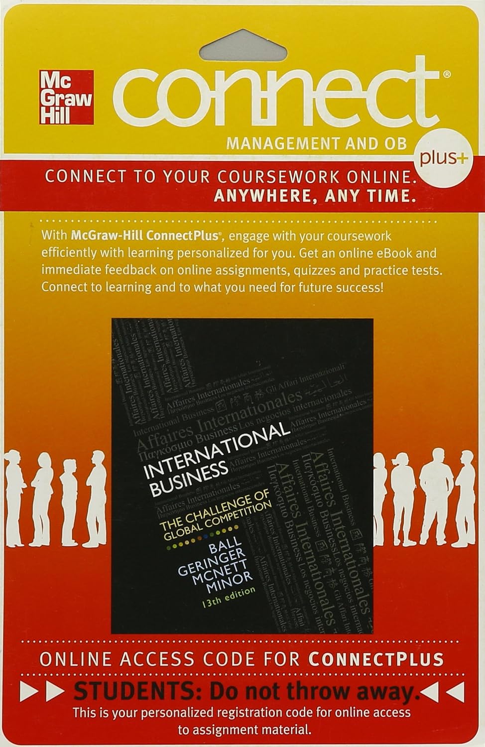 Amazon.com: Connect 1-Semester Access Card for International Business ...