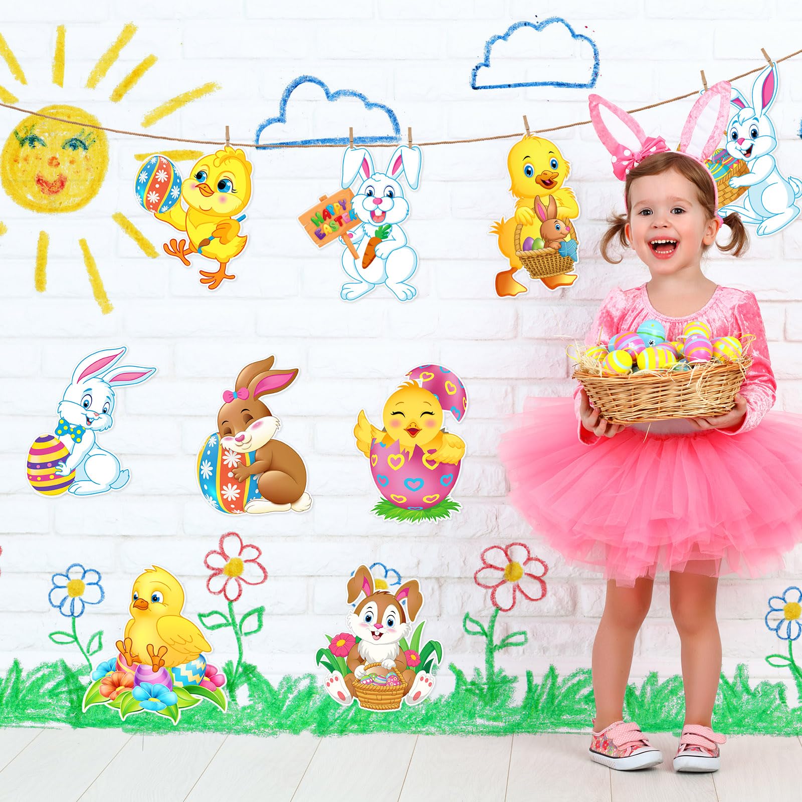 Easter Chick Bulletin Boards Easter Bulletin Board Kit | Spring