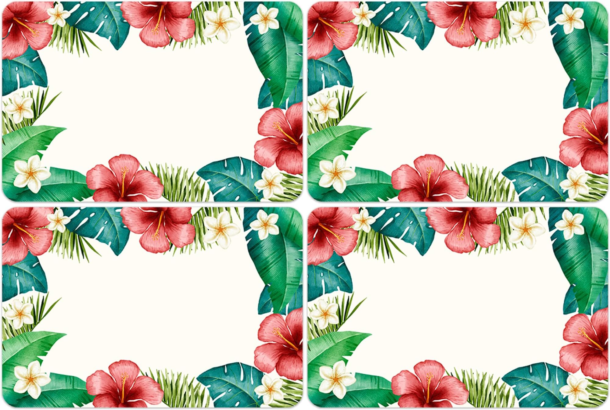 Amazon.com : Lucleag 200 PCS Summer Name Tags Stickers, Summer Tropical ...