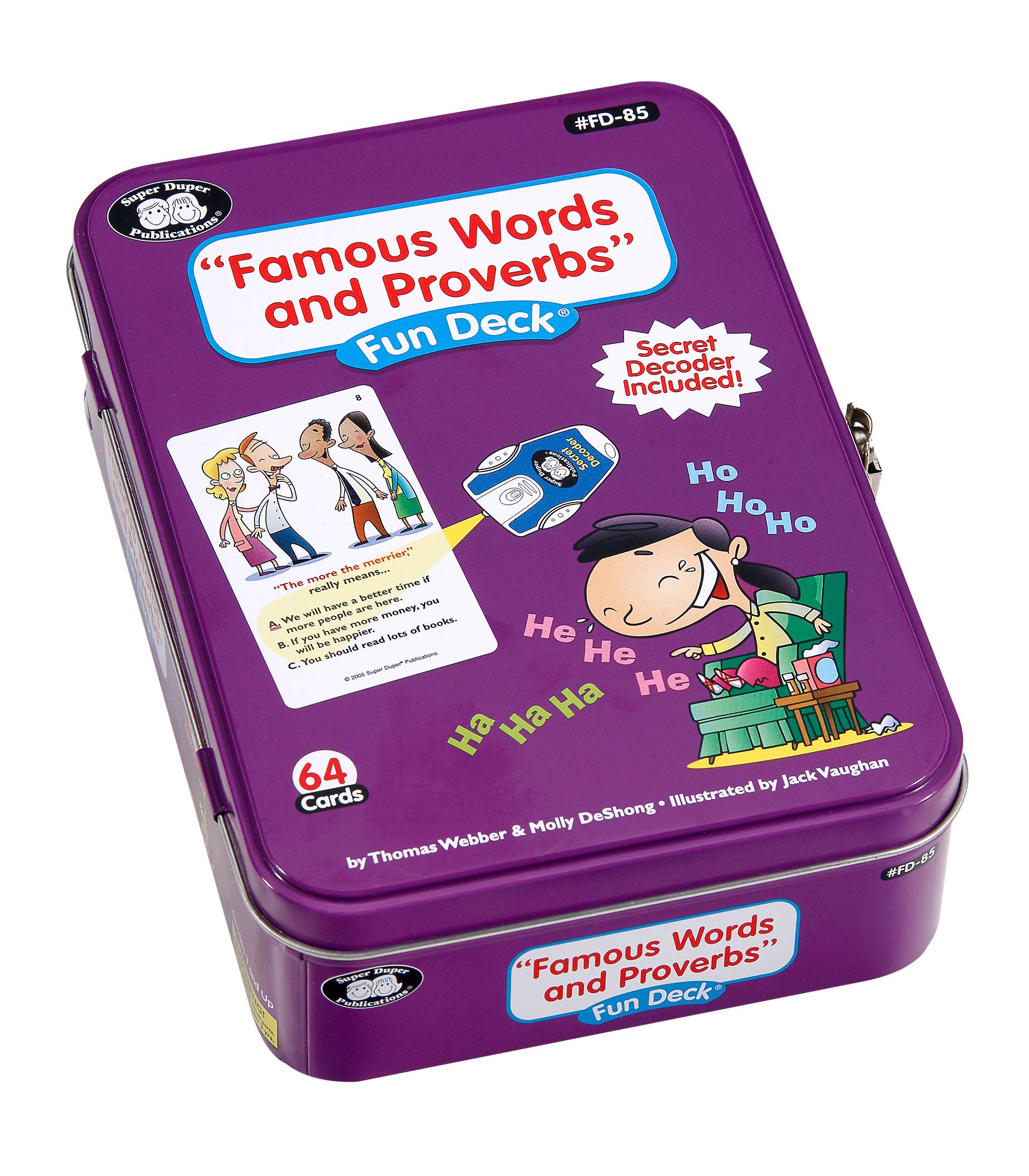 Buy Super Duper Publications | Famous Words and Proverbs Fun Deck Flash ...
