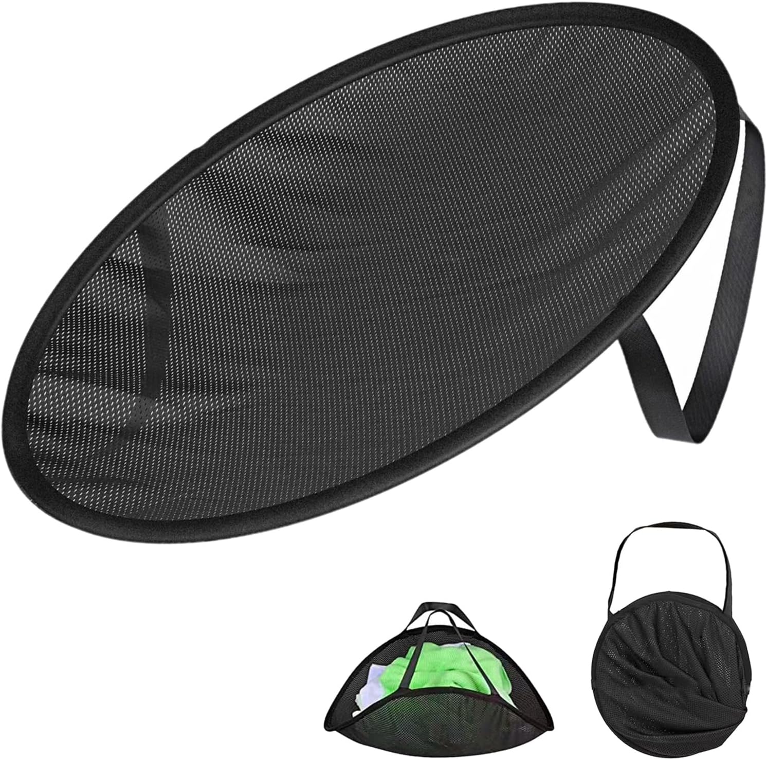 Amazon.com: Collapsible Dryer Laundry Basket,Mesh Pop Up Laundry Hamper ...