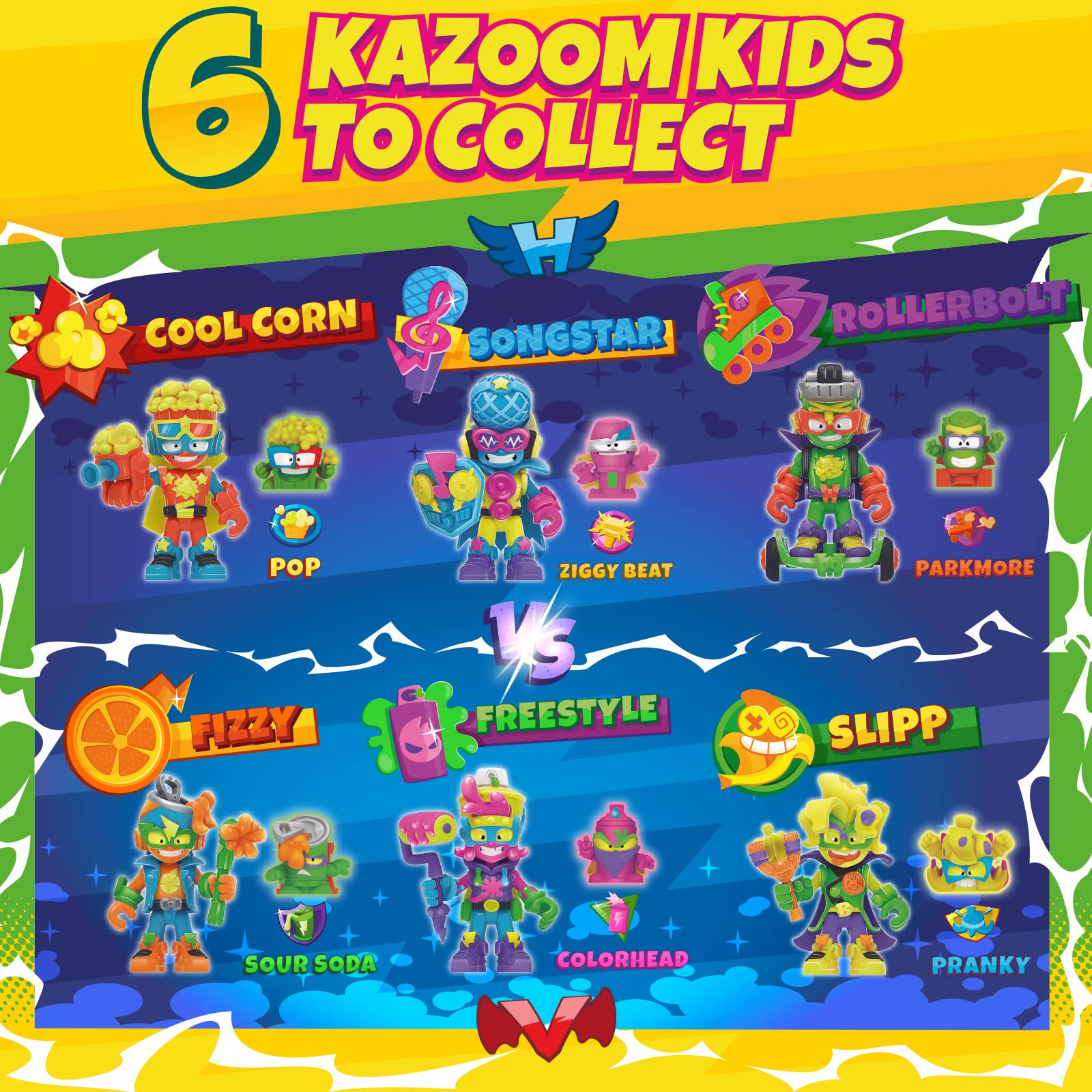 Super Things SUPERTHINGS RIVALS OF KABOOM Superbot Kazoom Power - Robot ...