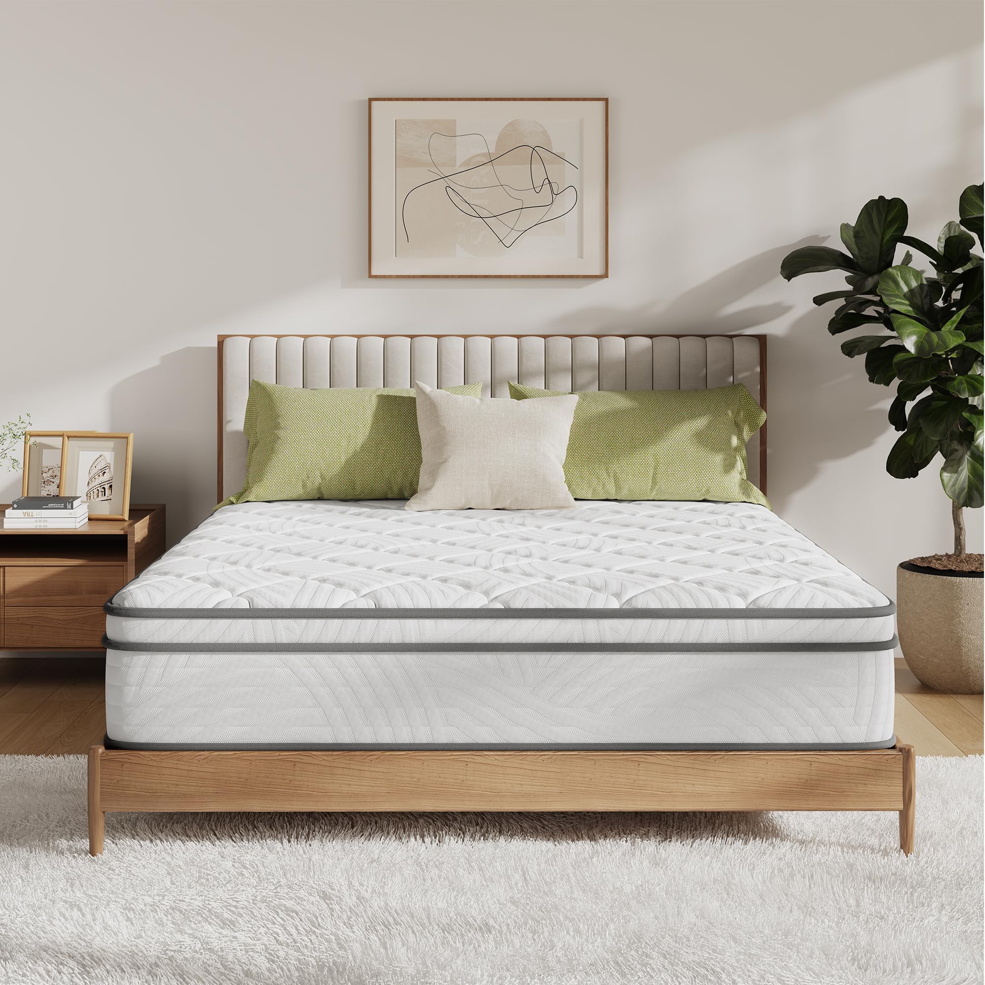 Amazon.com: Avenco Queen Mattress, 14 Inch Queen Mattresses in a Box ...