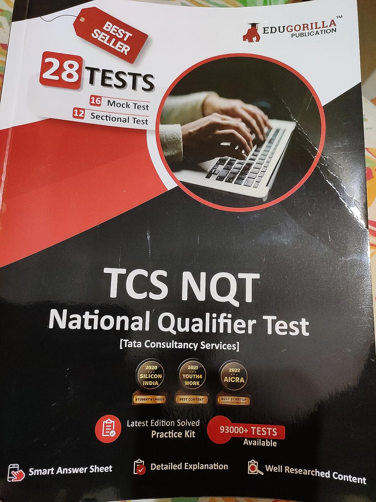 Buy TCS NQT Book 2024 : National Qualifier Test - 16 Mock Tests (Part A ...