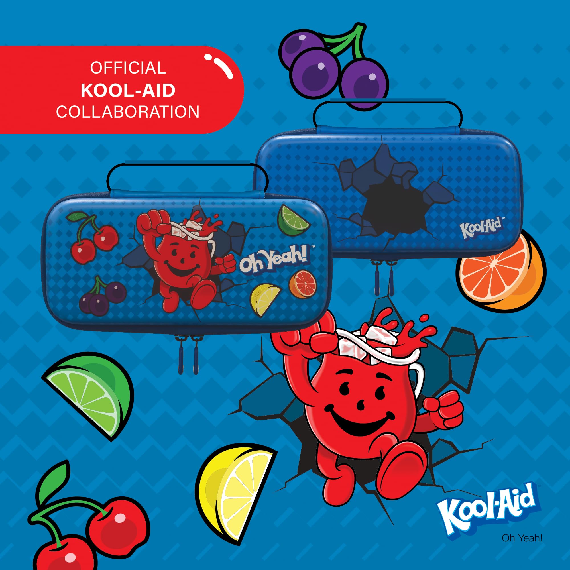 Snapklik.com : Hyperkin Limited Edition Official Kool-Aid EVA Hard Shell Console, Travel ...