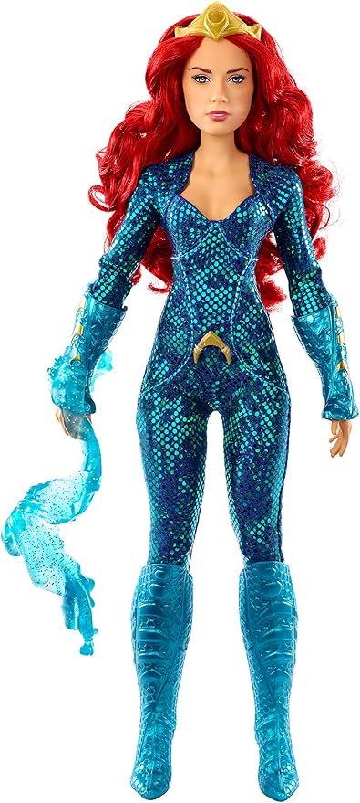 Amazon.com: AQUAMAN MERA Doll : Toys & Games