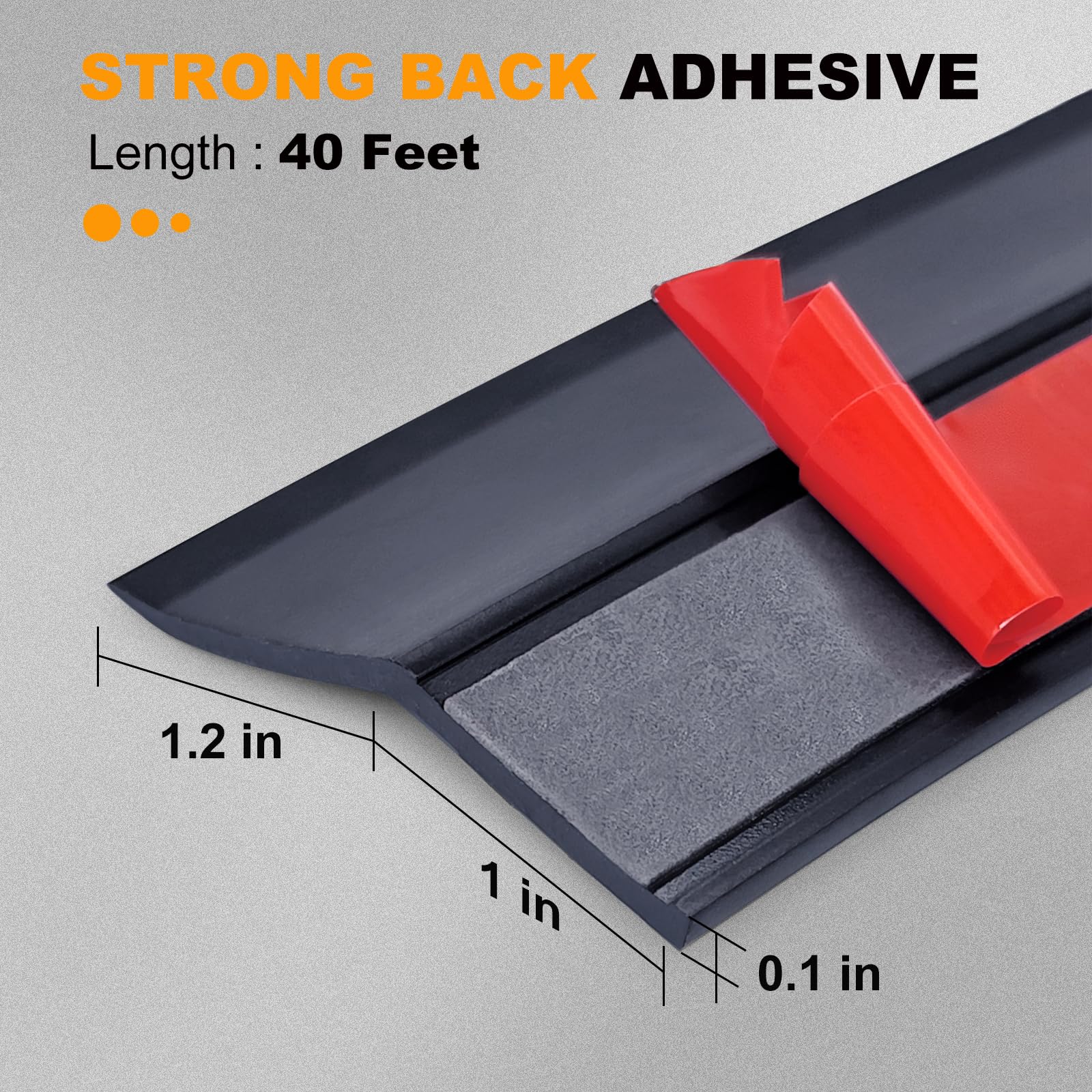 Snapklik.com : Garage Door Seal Top And Sides Seal Strip, Universal ...