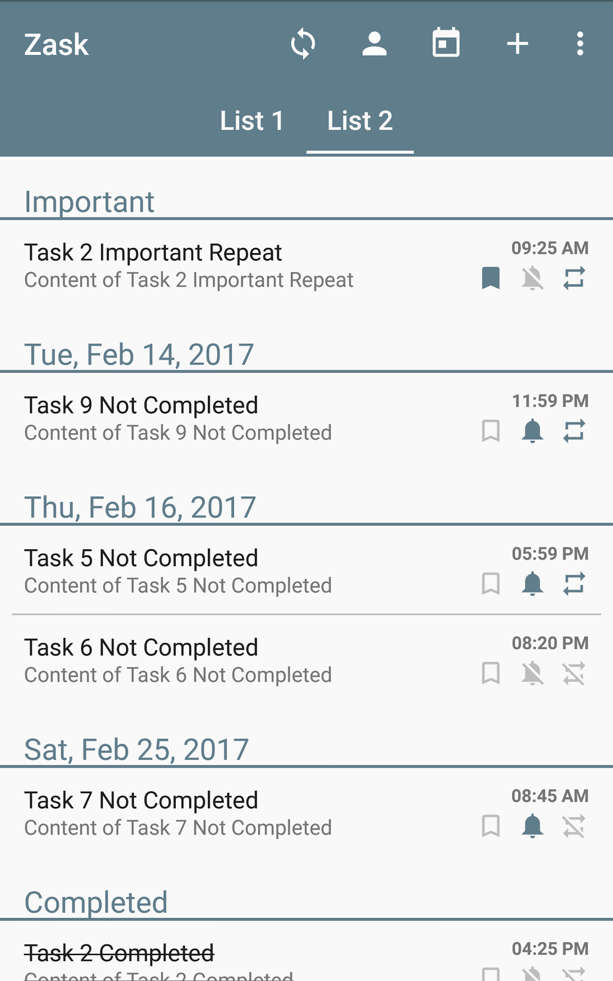 Zask - Tasks & To-do Lists - App on Amazon Appstore