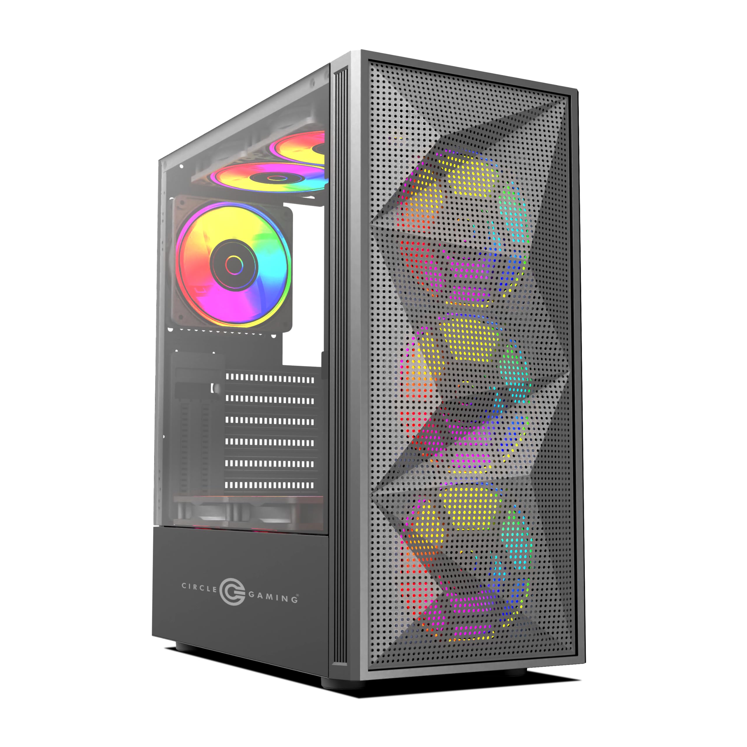 Amazon.in: Buy Circle ELEGANTOR M1 Mid-Tower Case | Gaming Cabinet ...