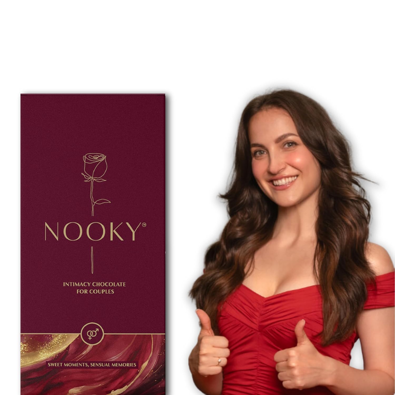 Nooky Premium Dark Chocolate For Men & Women|Dark Chocolate For Uplifting Mood|Best Gift Set For ...