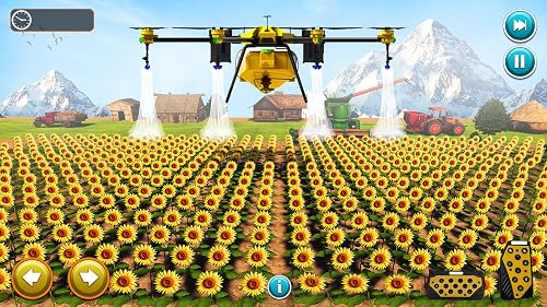 Moderne Open-World-Landwirtschafts-Simulator-Bauernspiele ...