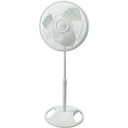 Amazon.com: Lasko Oscillating Adjustable Pedestal Stand Fan with Timer ...
