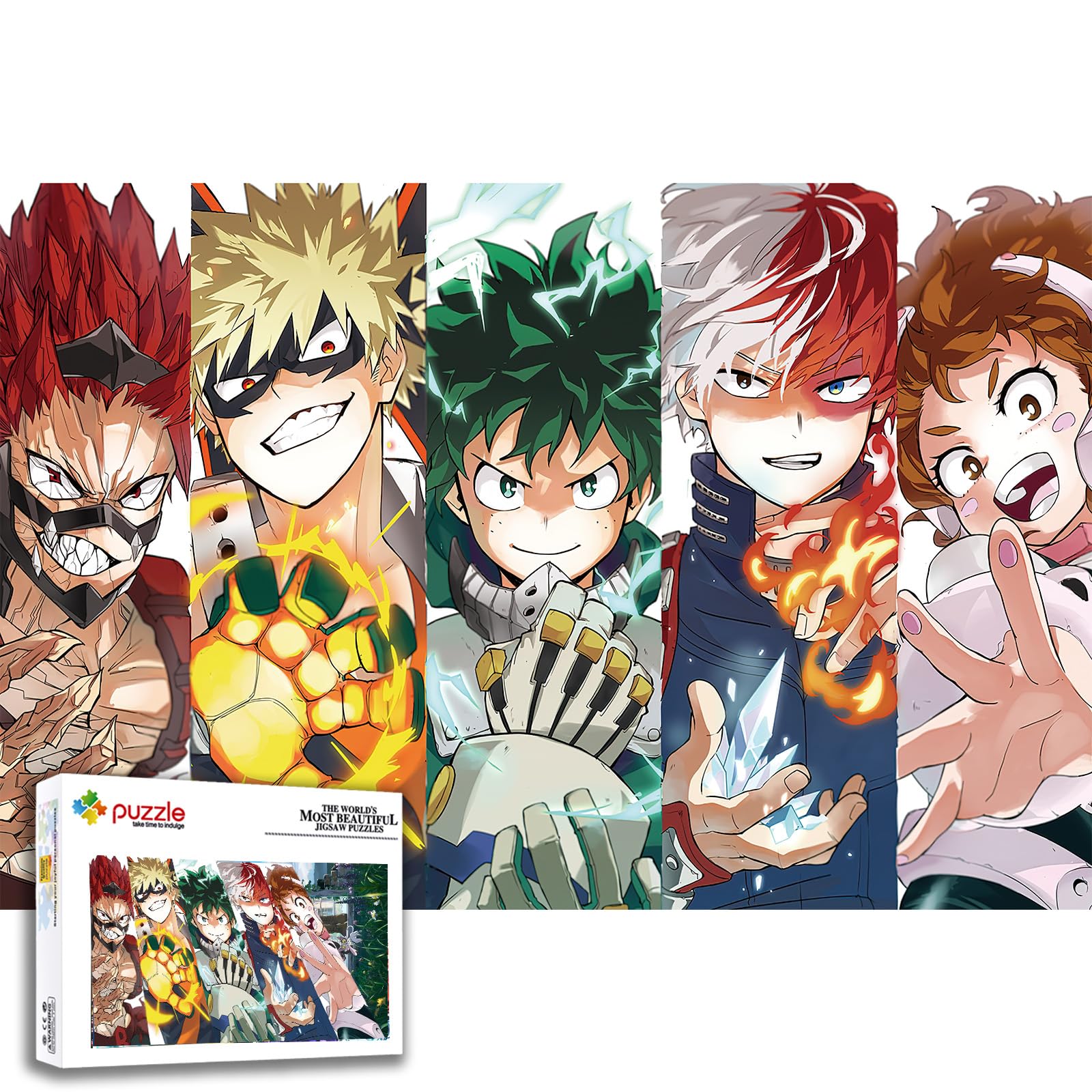 Amazon.com: WSRXDMSN Anime Jigsaw Puzzles for Adults 1000 Pieces Wooden ...