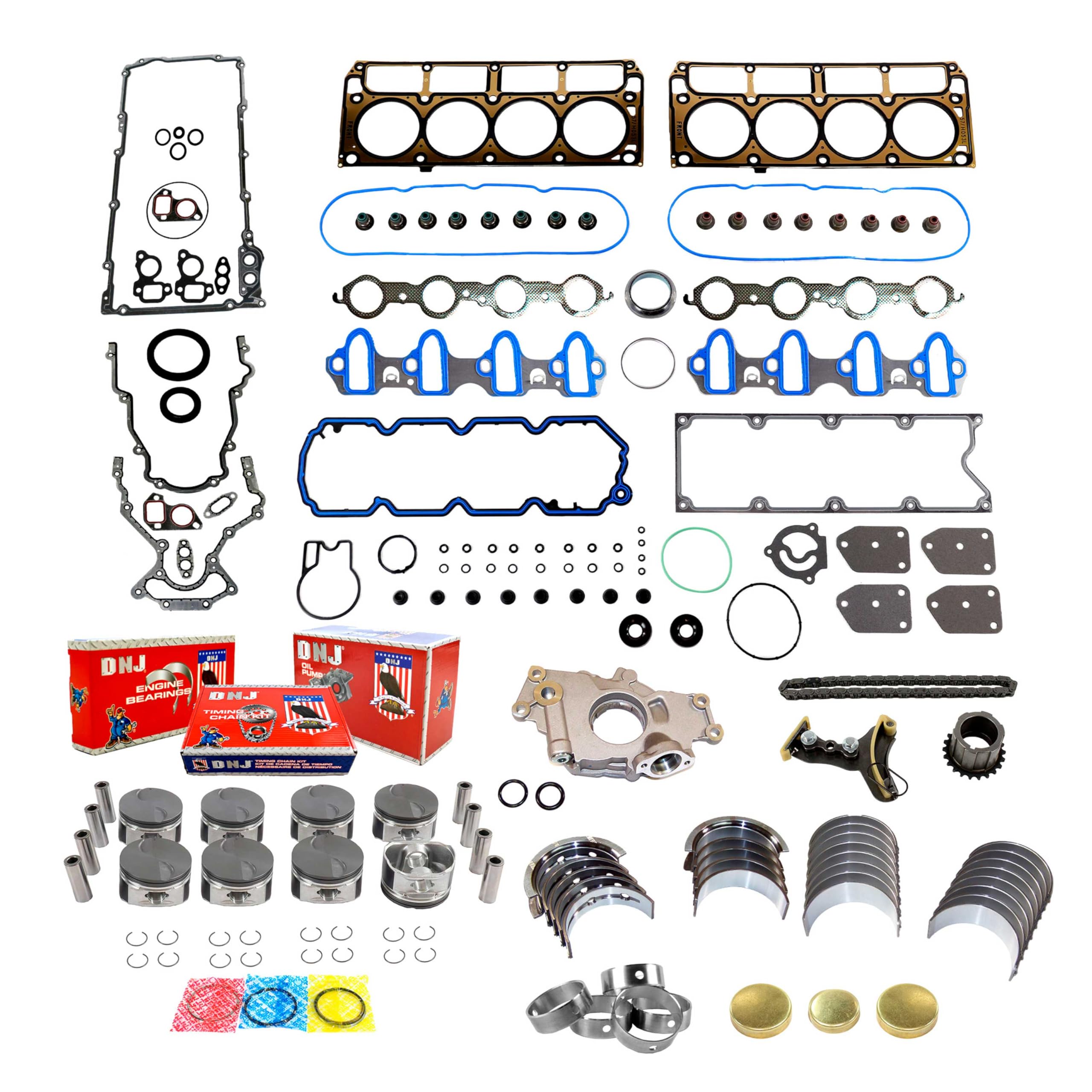 Amazon.com: DNJ EK3172DM Master Engine Rebuild Kit for 2010-2014 ...