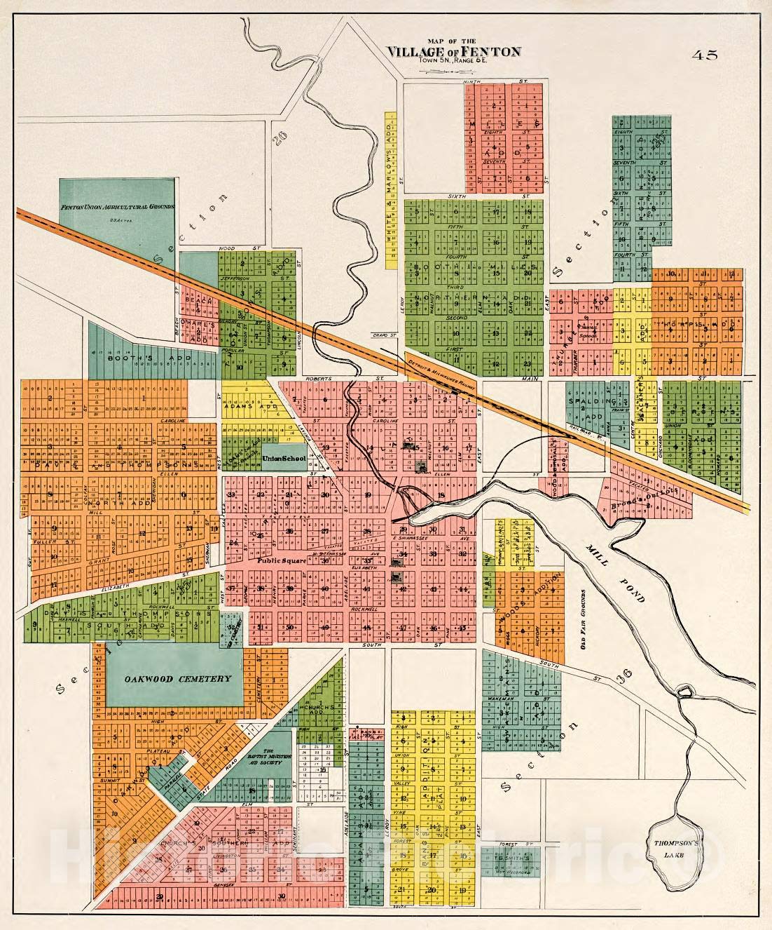 Map Of Genesee County Michigan
