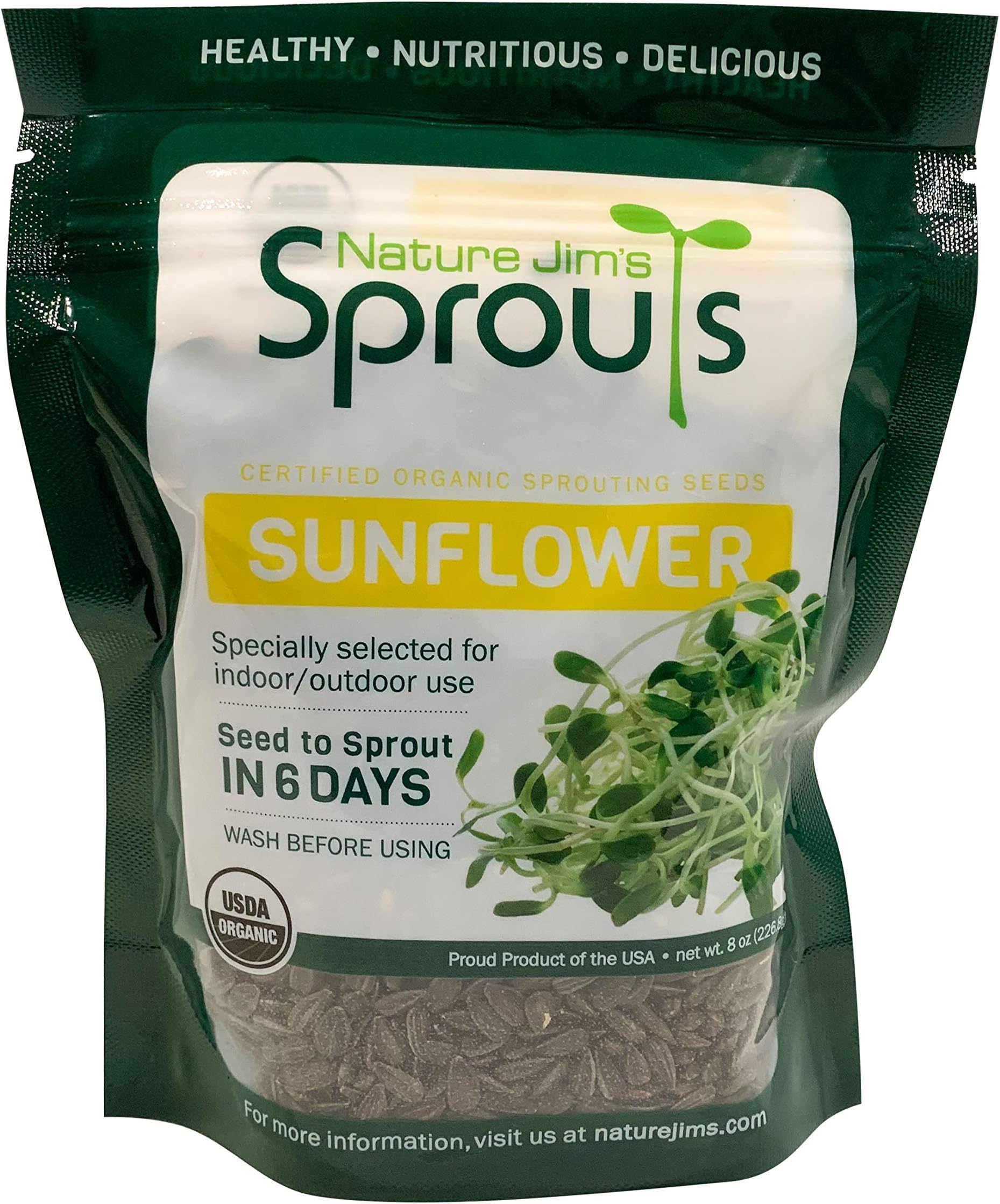 Amazon.com: Food to Live Organic Spicy Mix of Sprouting Seeds, 12 ...