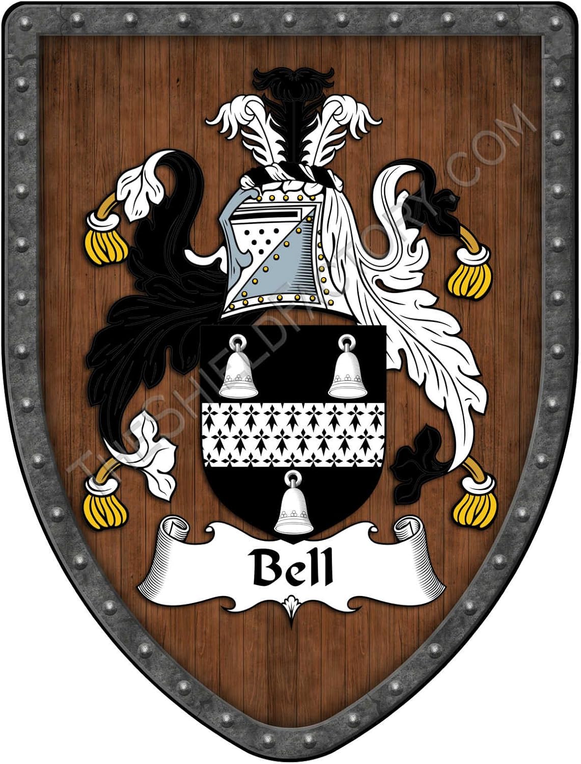 Amazon.com: Bell Family Crest Custom Coat of Arms, Family Ancestry and ...