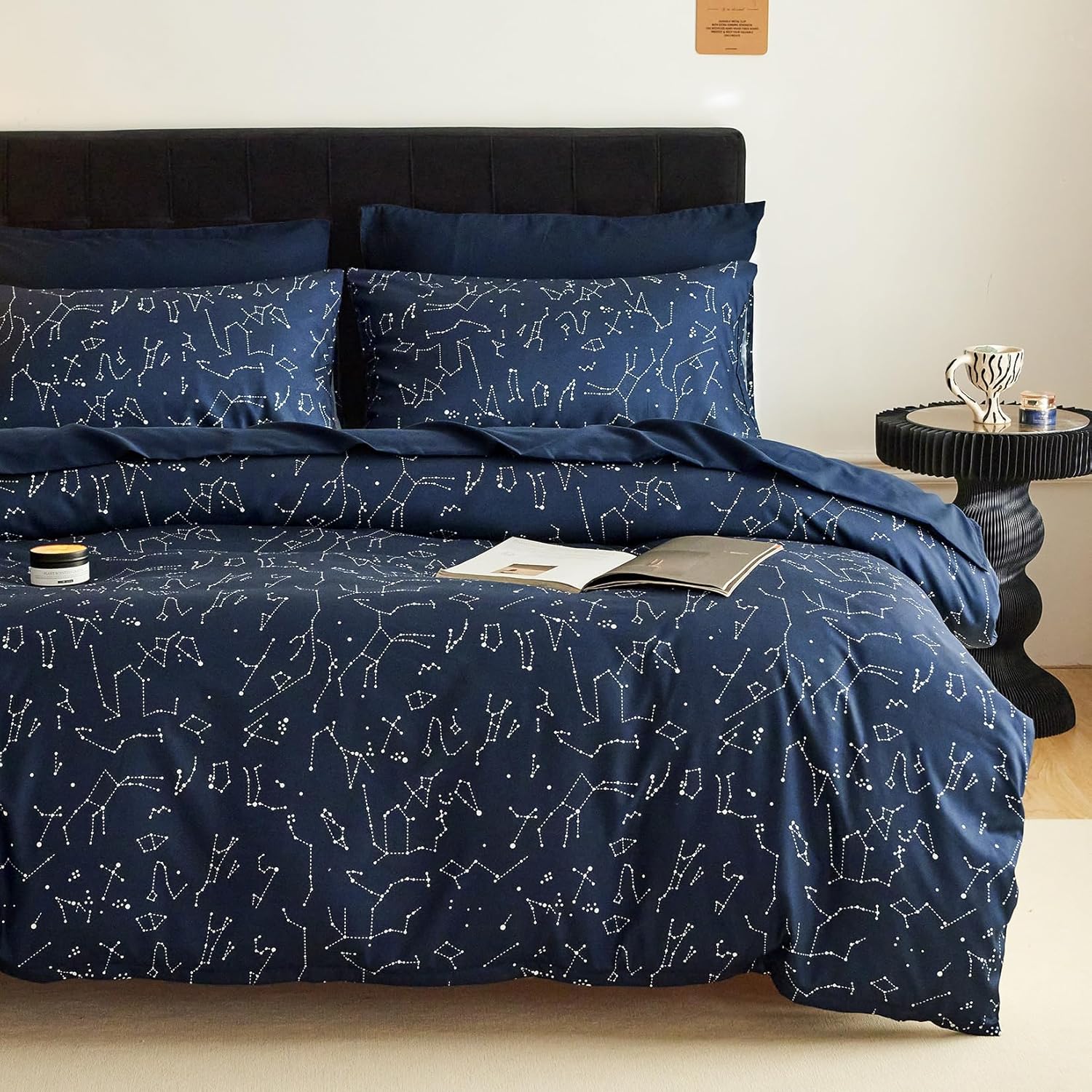 Wake In Cloud - Constellation Duvet Cover Set, Space Star Witch ...