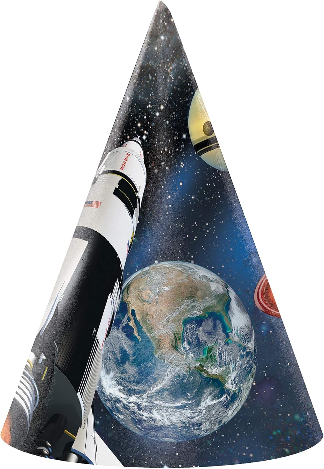 Amazon.com: Trendware Space Blast Party Hats, 24 Count : Toys & Games