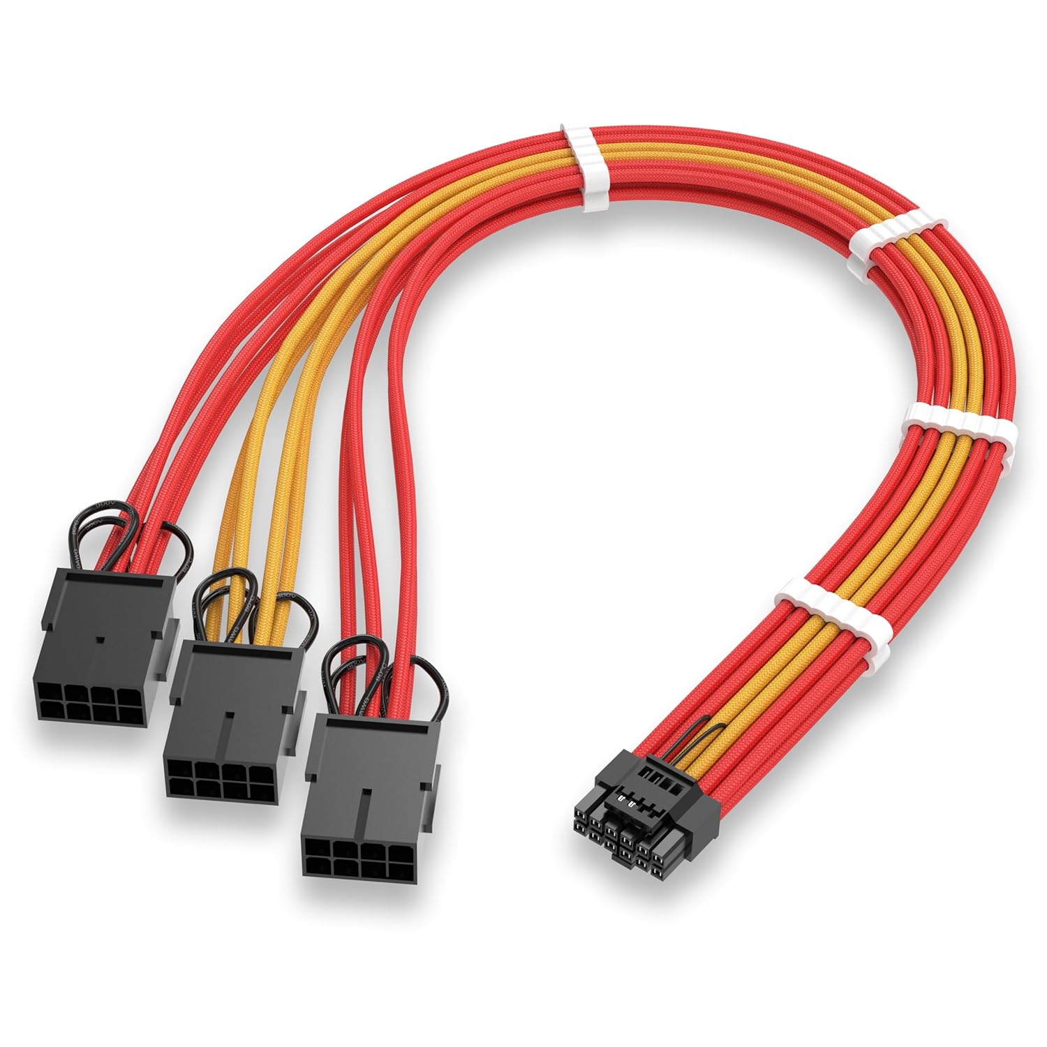 Amazon.com: EZDIY-FAB GPU Power Sleeved Cable Extension, 16pin(12+4 ...