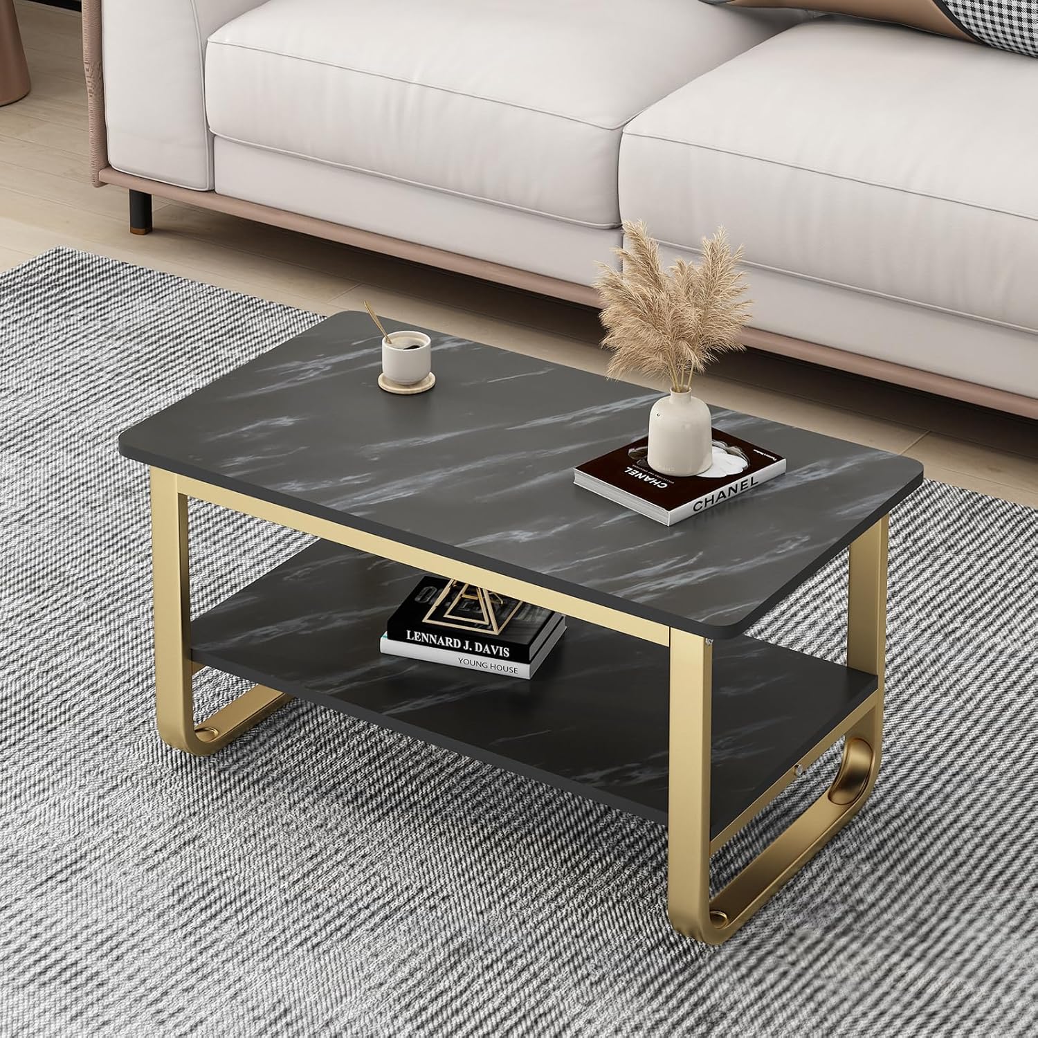 Homes Element Engineered Wood Center Table Coffee/Tea Table End Table ...