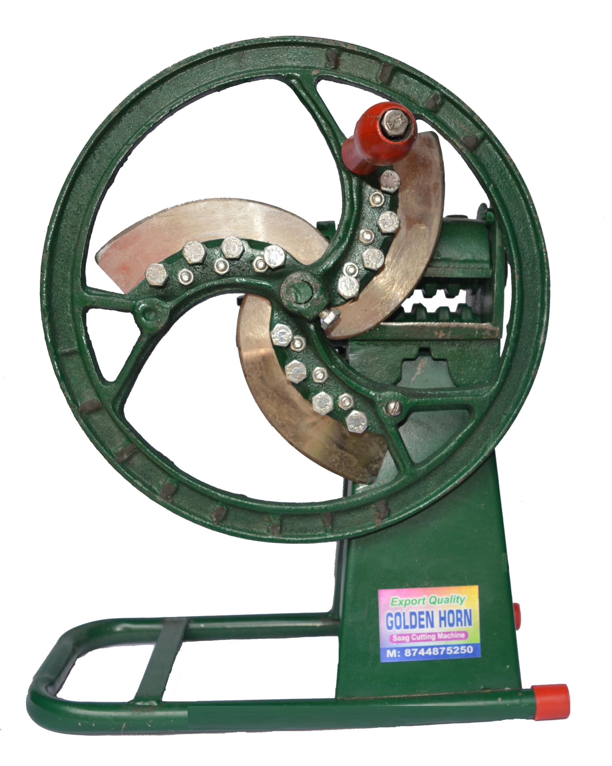 Golden horn Saag Cutting Machine, Vegetable Cutter Bhaji Cutter for ...
