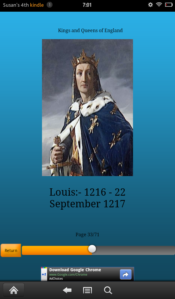 English Kings and Queens - App on Amazon Appstore