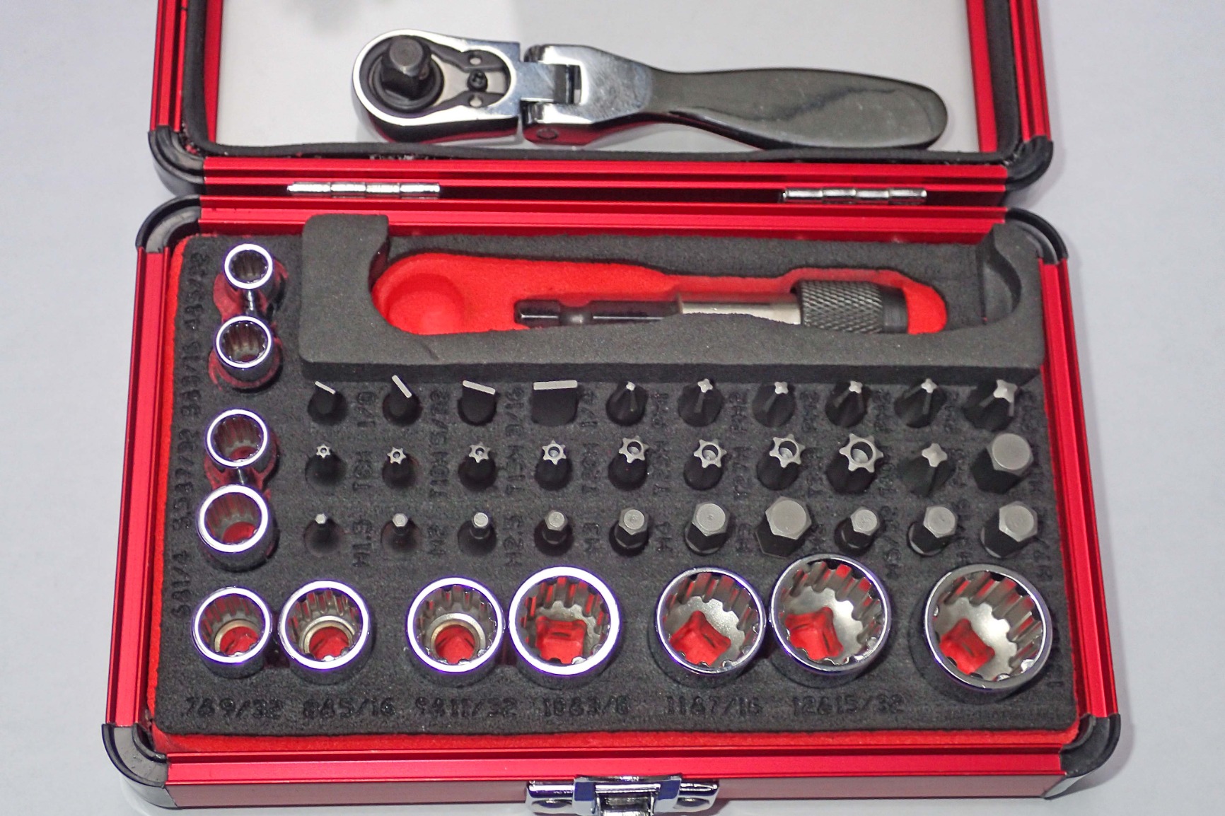 $10/mo - Finance Sunex 9732 44Pc 1/4" Dr Mini Dual Flex Head RATCHET W ...