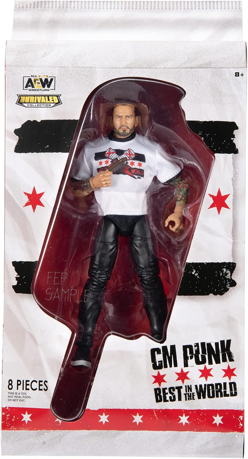 Amazon.com: AEW First Dance CM Punk Ringside Exclusive : Toys & Games