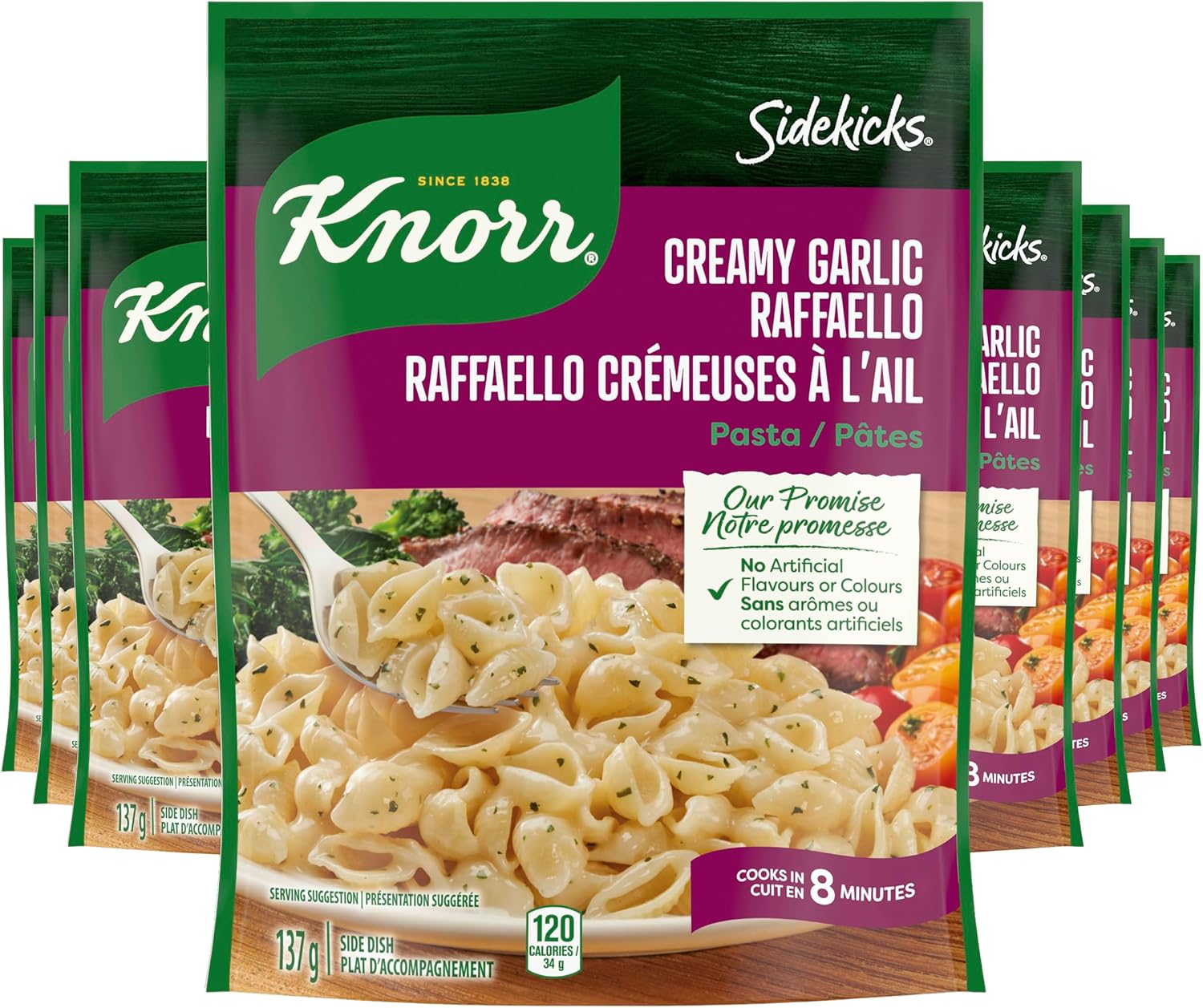 Knorr Sidekicks Pasta Side Dish for a quick meal that's easy to prepare ...