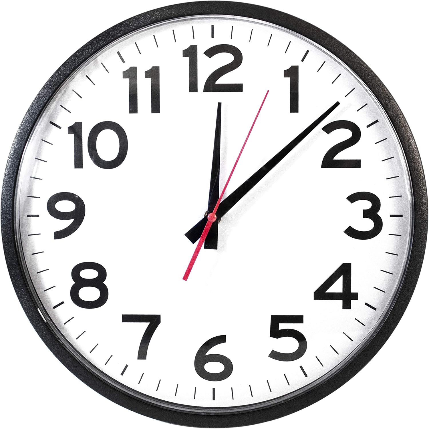 Amazon.com: Ultimate Wall Clock | 10 Inch | Round | Quartz | Black ...