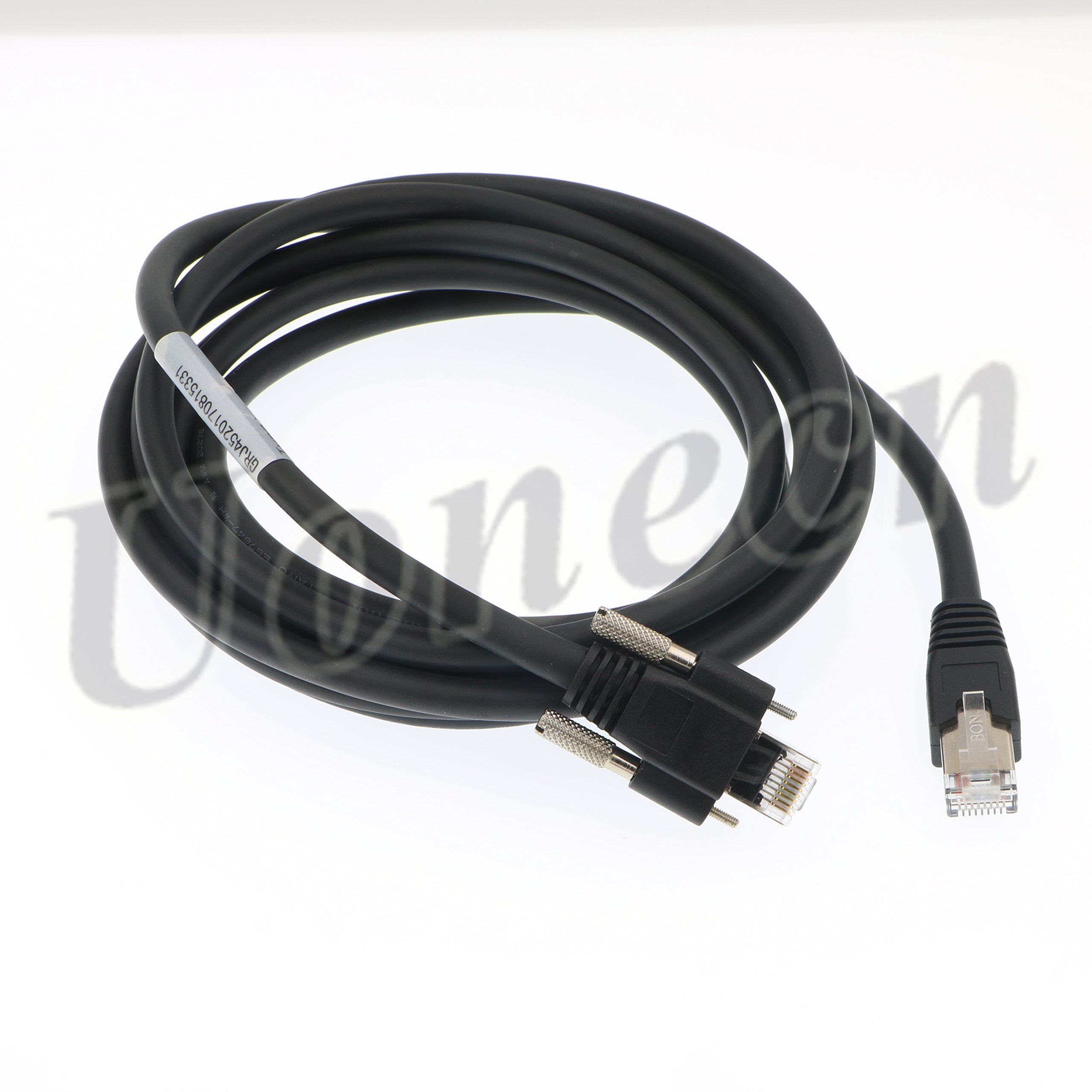 Data transmission GigE Cat6 cable RJ45 plug Ethernet for CCD Industrial ...